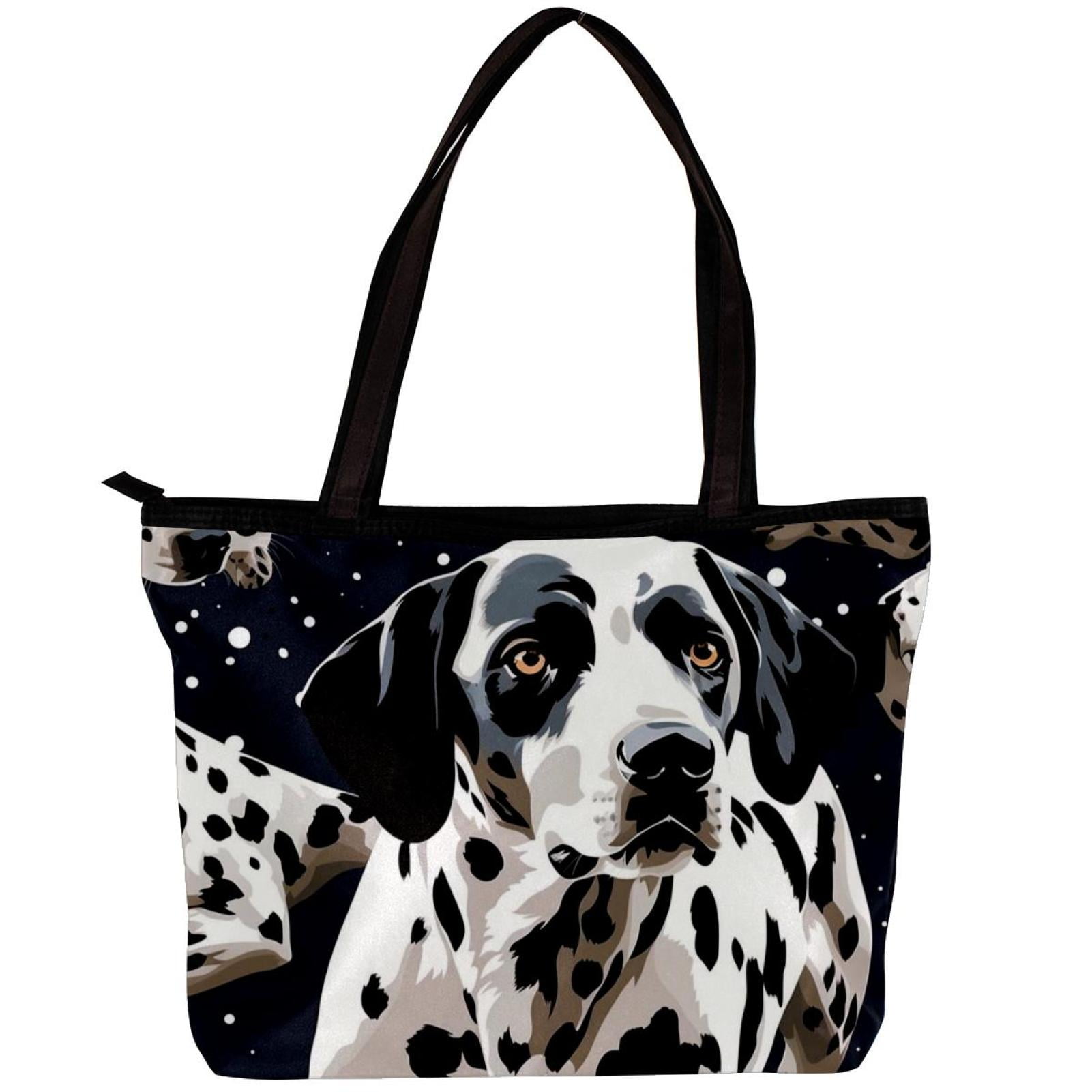 Dot Dog Handbags Fashion Women Portable Shoulder Ladies Crossbody ...