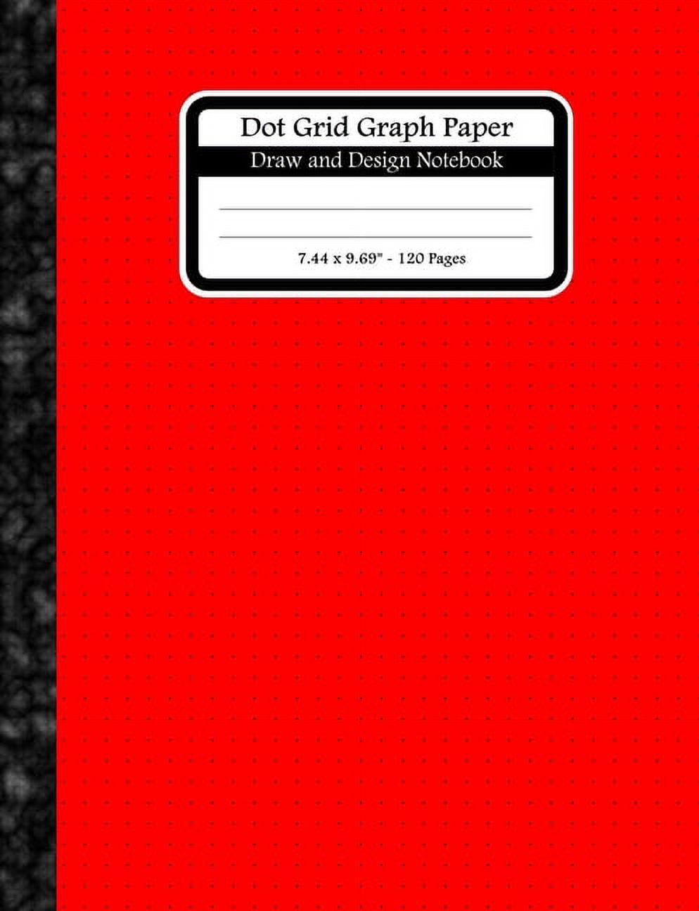 Dot Grid Graph Paper. Draw And Design Notebook : Dot Grid Graph Paper ...