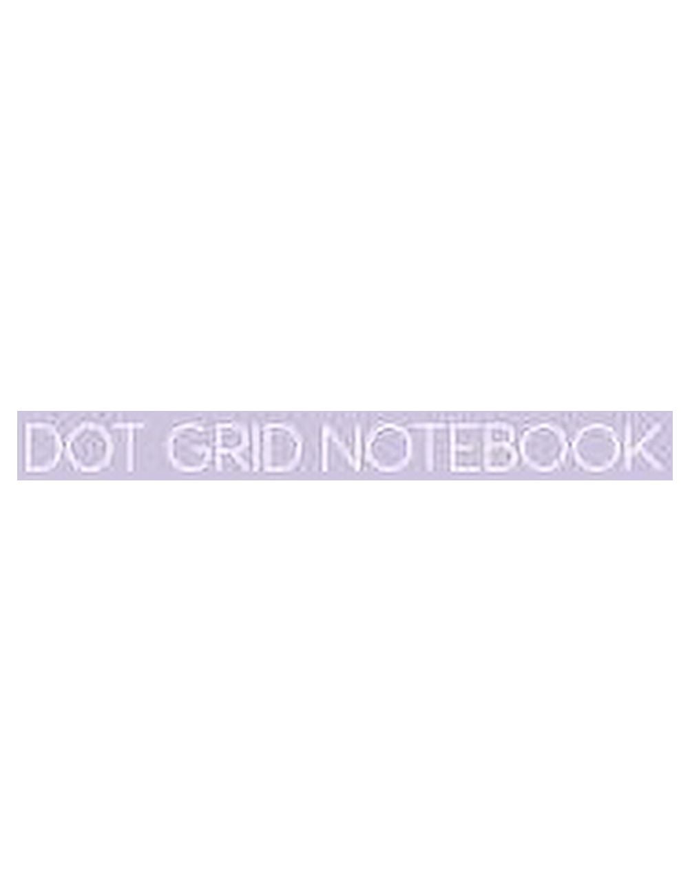 Keegood Dot 8.5in x 11in Lavender Grid Notebook - Walmart.com
