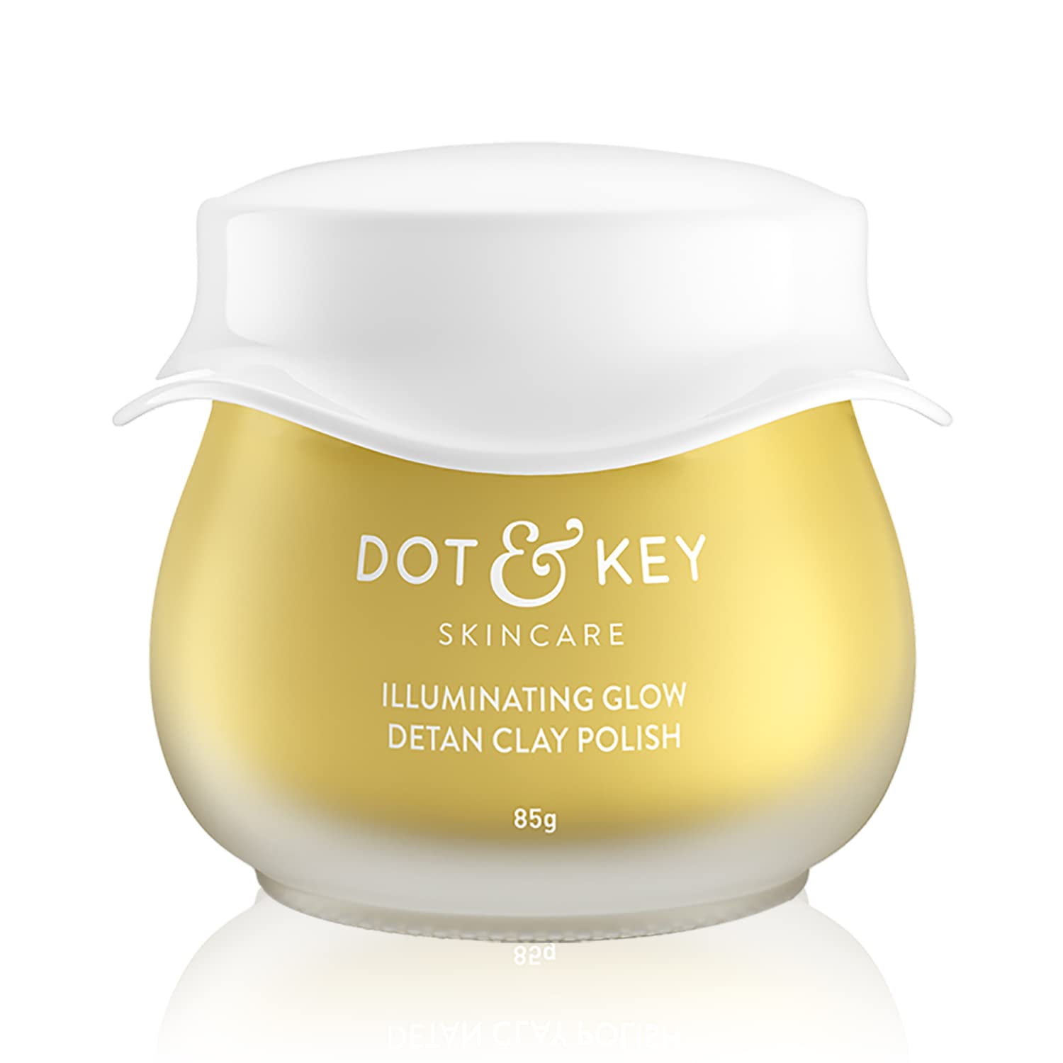Dot & Key Illuminating Glow Detan Clay Polish with Green Tea & Lemon Verbena | Tan Removal Face ...