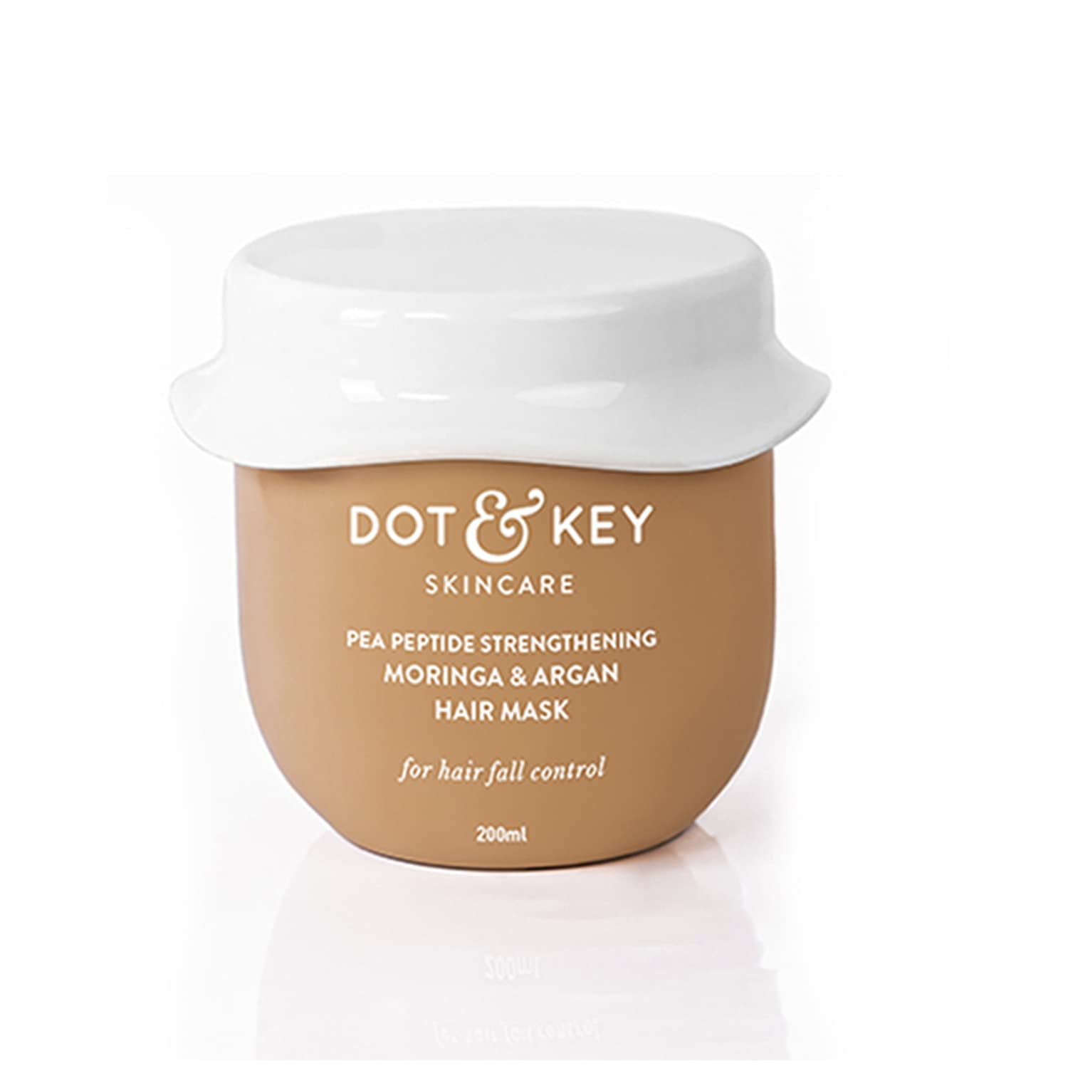 Dot & Key Pea Peptide Strengthening Moringa & Argan Hair Mask, 200ml ...