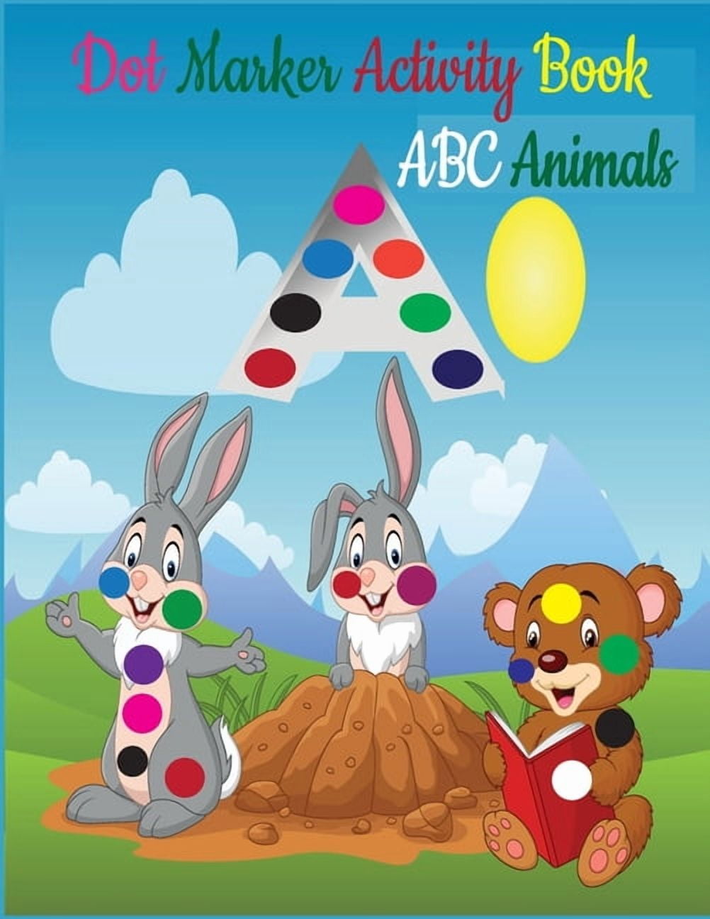 Dot Markers Activity Book ABC Animals: Dot Marker Activity Book ABC ...