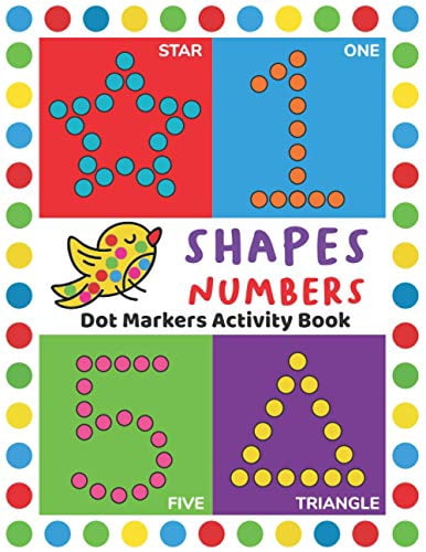 Pre-Owned Dot Markers Activity Book: Easy Guided BIG DOTS Do a dot page ...
