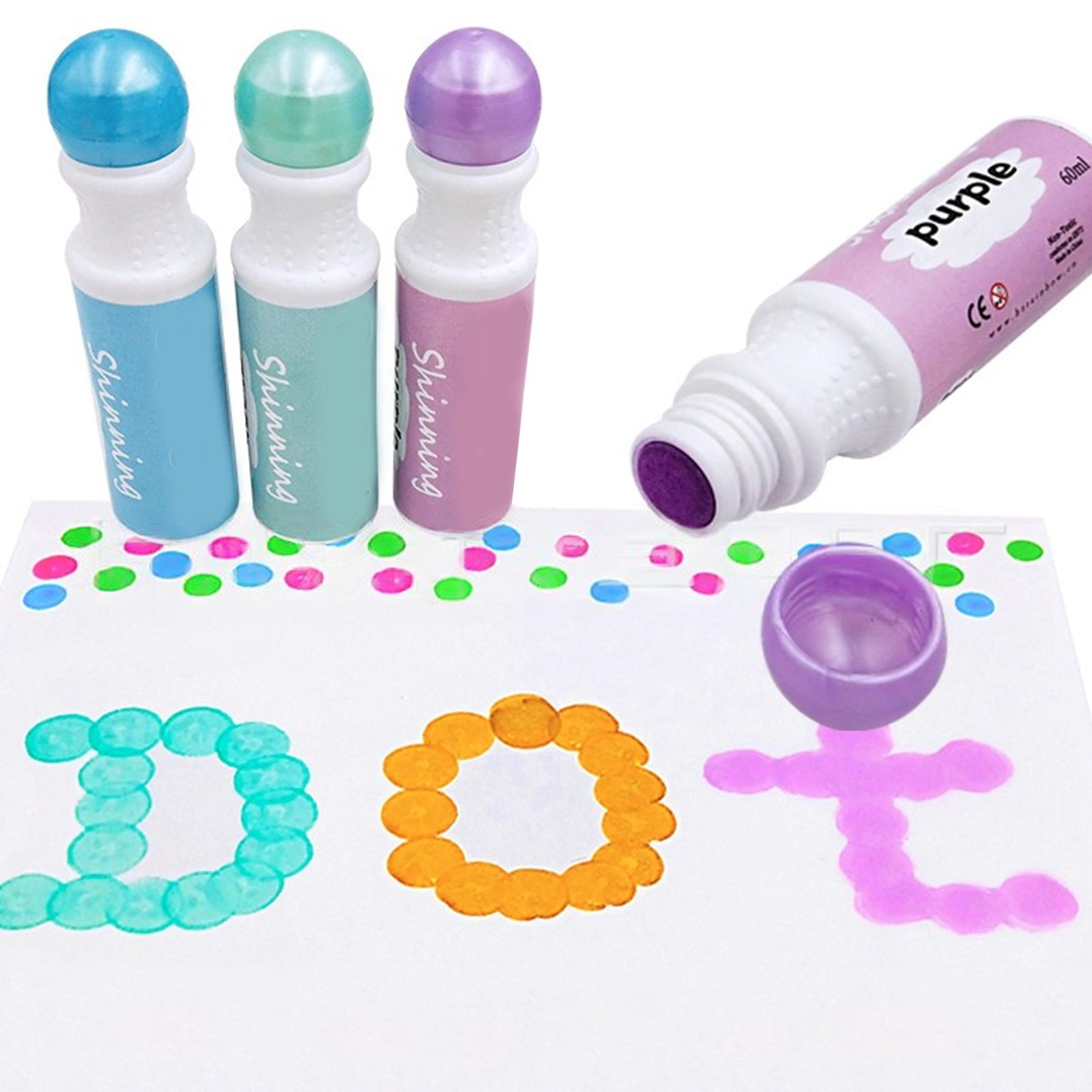Dot Markers for Toddlers Kids Preschool, Bingo Daubers Washable Art ...
