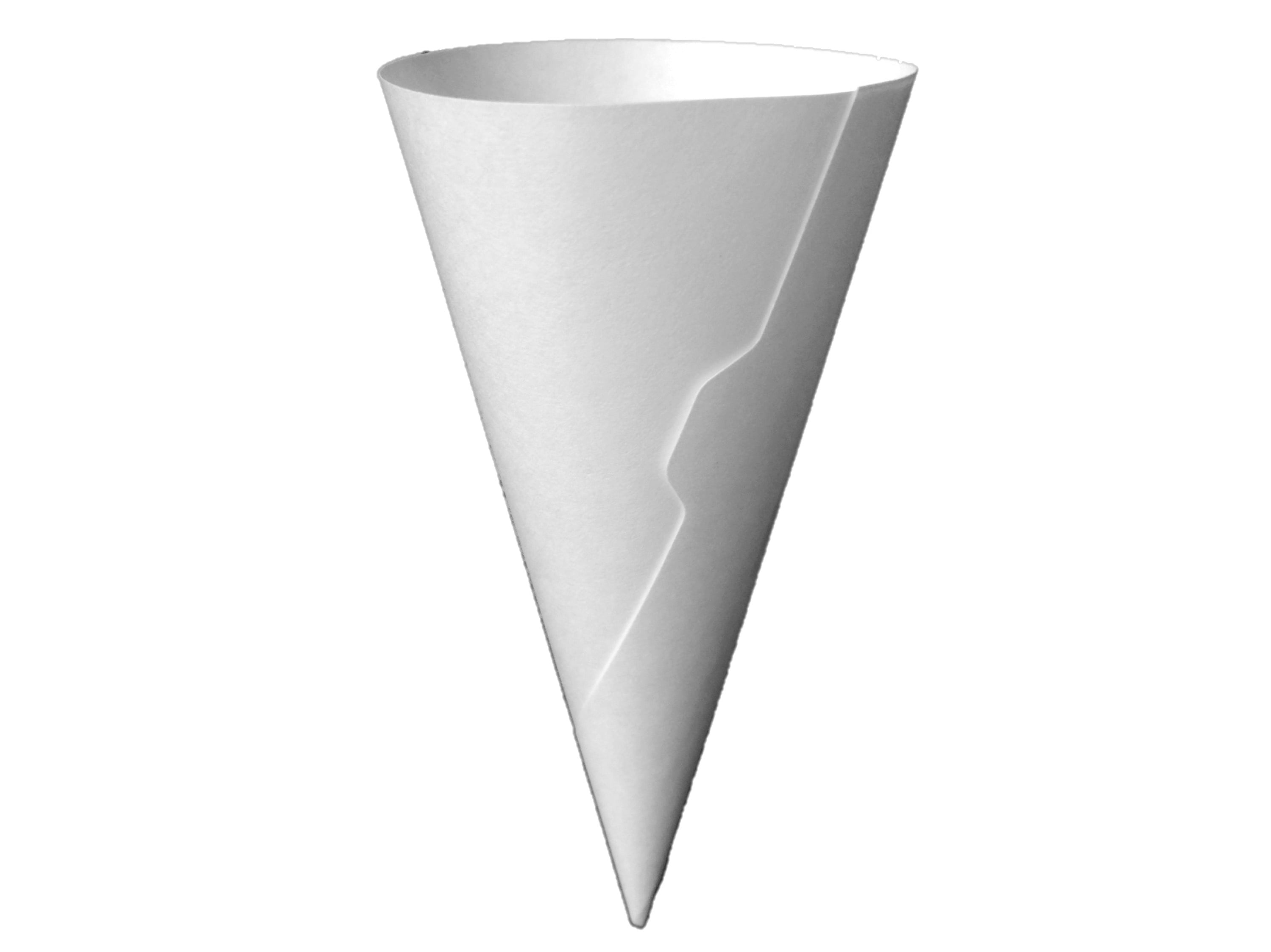 Sugar Cone & Waffle Cone Paper Jackets - Medium Sanitary Straight Edge ...