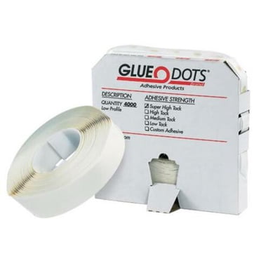 12 Packs: 250 ct. (3,000 total) Glue Dots® Removable Dots™ Roll ...