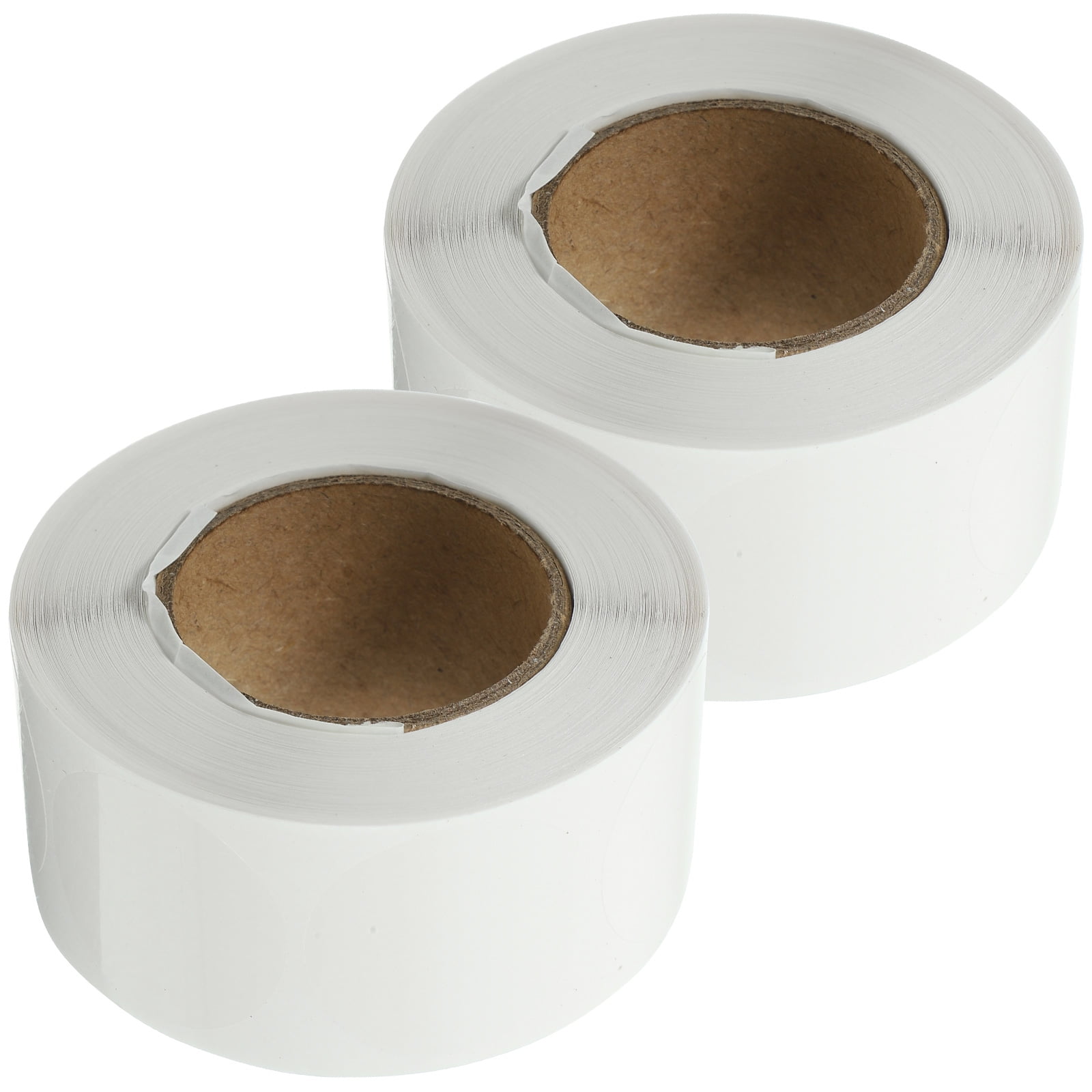 RUNROTOO Retail Package Self Adhesive Stickers White 2 Rolls 0.4In ...