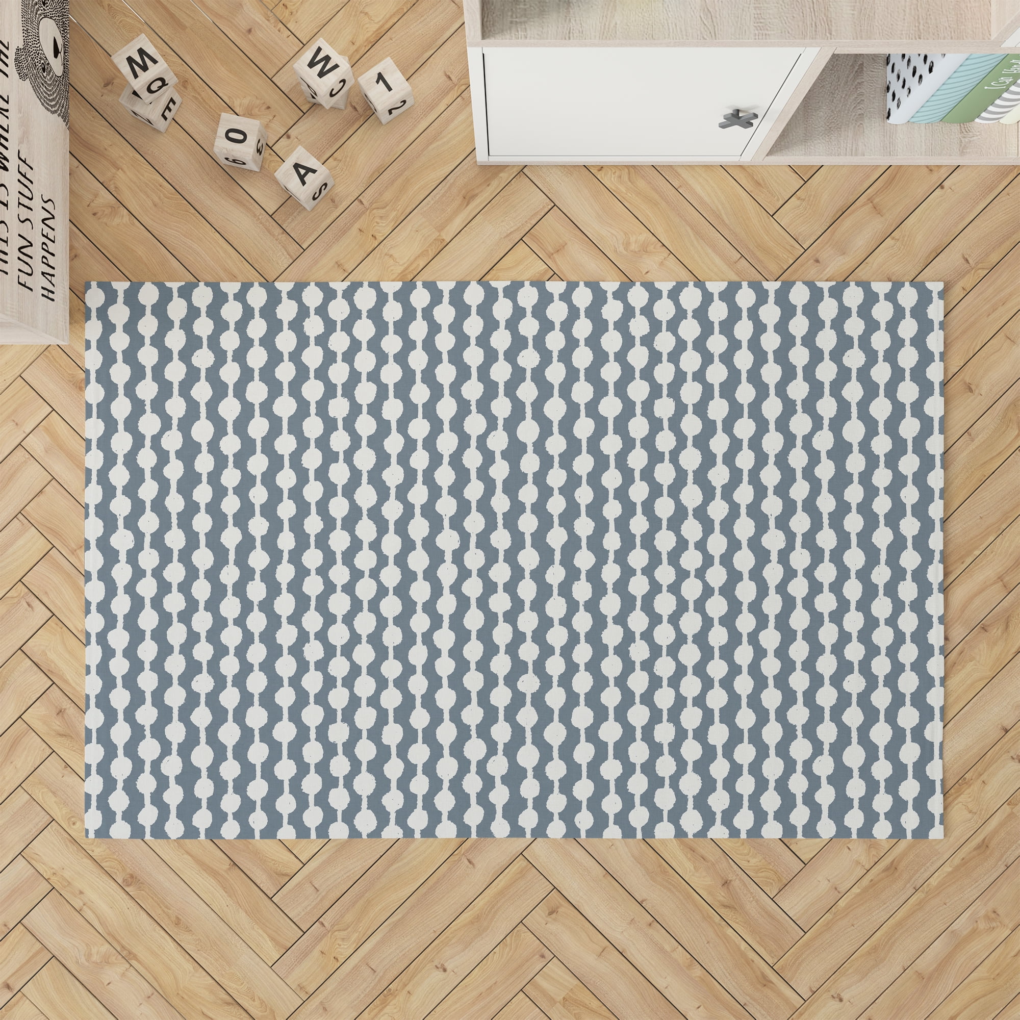 Dot Tied Blue Kids Play Mat - Walmart.com