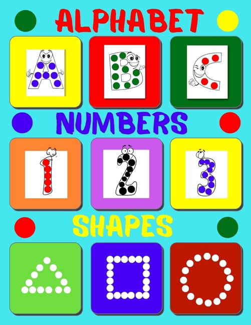 Dot markers activity book alphabet and numbers : Dot Marker Book for ...