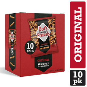 Dots, Homestyle Pretzels, 35 Ounce, Original Seasoned Snack - Walmart.com
