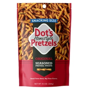 Dots Homestyle Pretzels, Original Seasoned, 35 Ounce, Buttery Crunchy ...