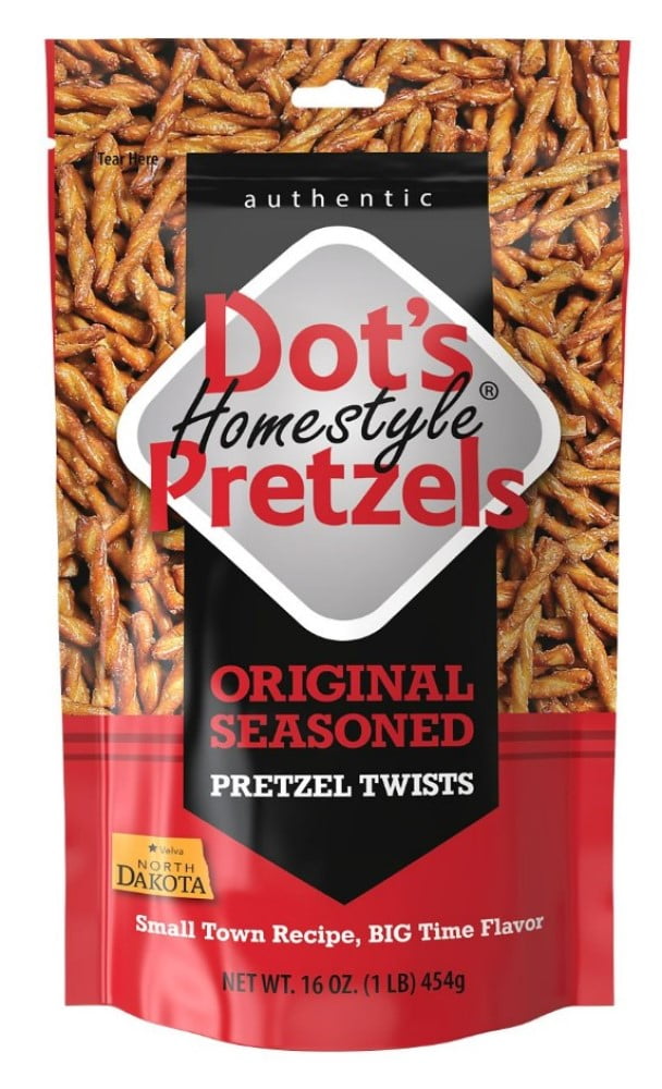 Dot's Pretzels 51610 Homestyle Pretzels Original Seasoned 16 oz., Pack ...