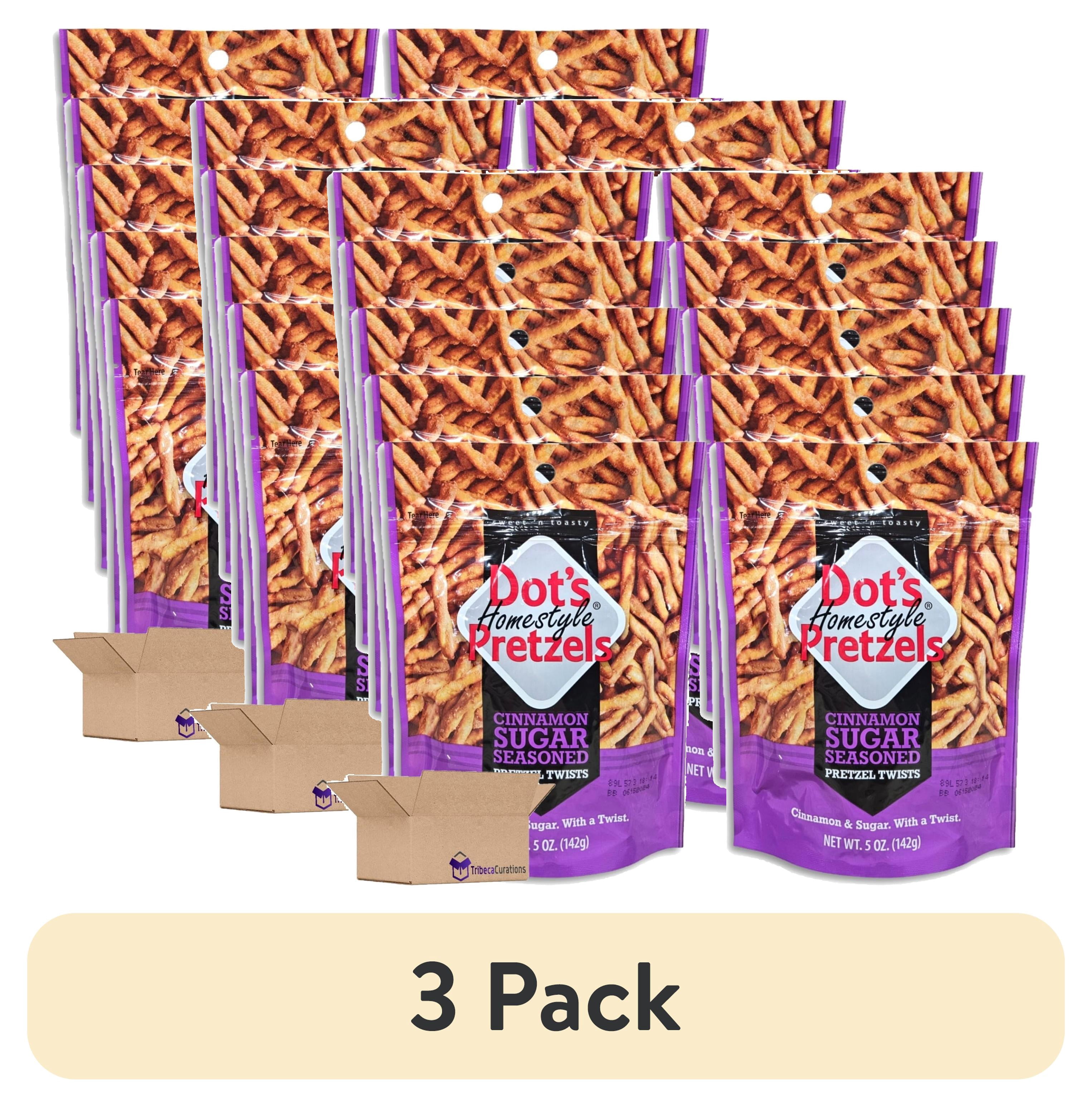 (3 pack) Dot's Pretzels Cinnamon Sugar Seasoned Pretzel Twists Value ...