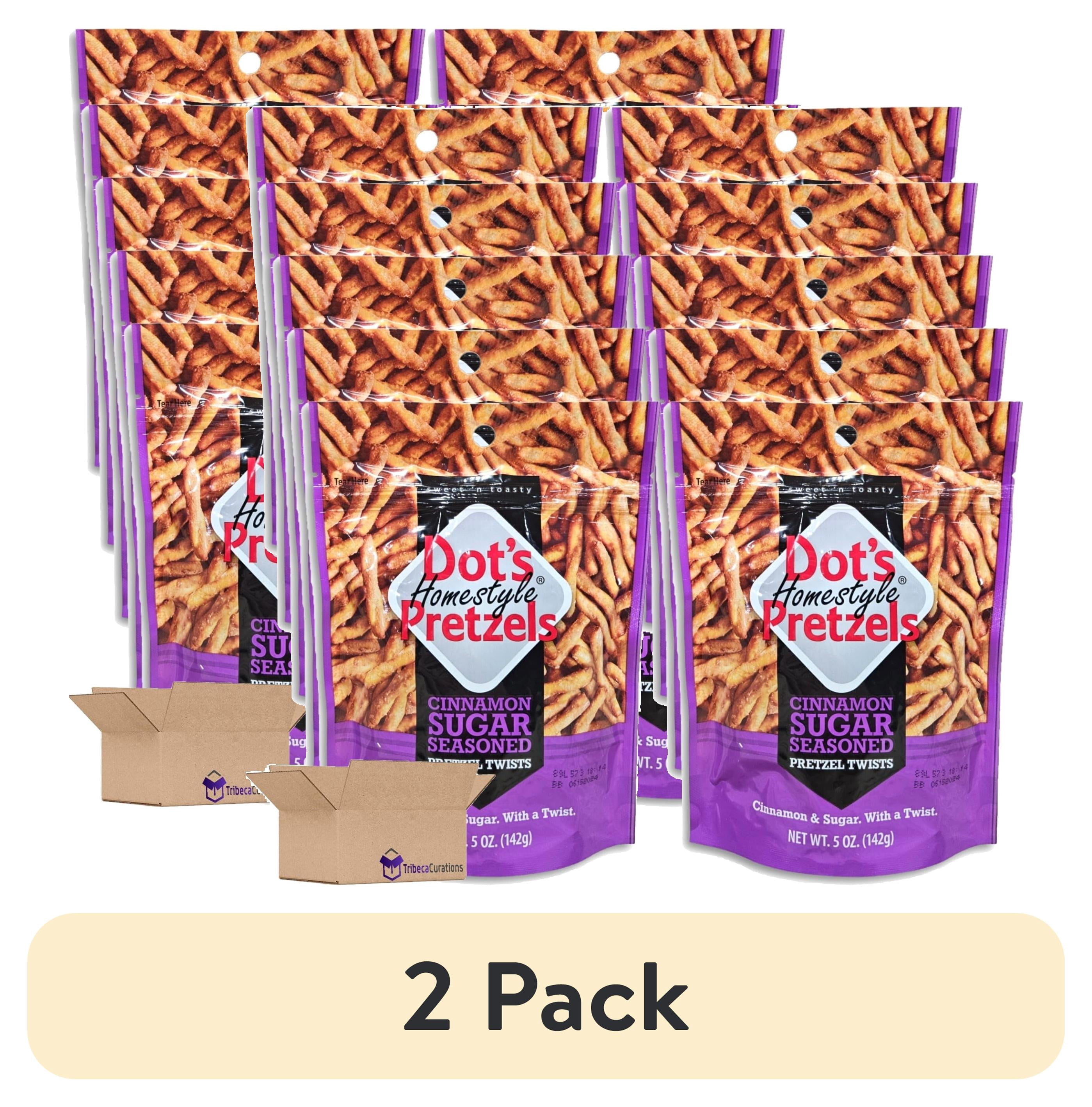 (2 pack) Dot's Pretzels Cinnamon Sugar Seasoned Pretzel Twists Value ...