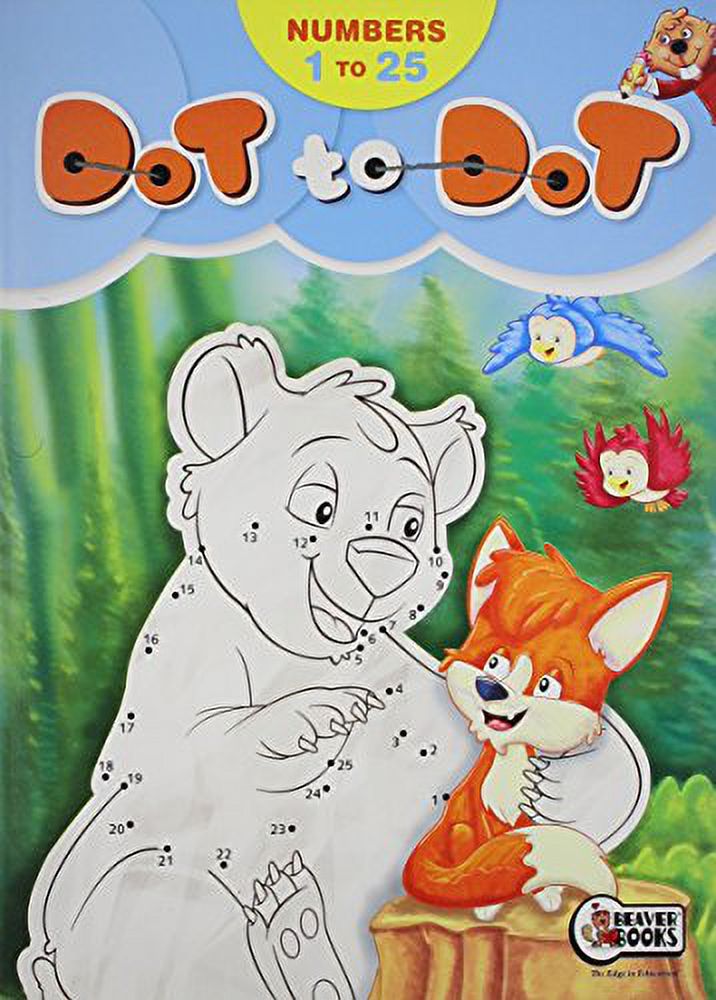 Pre-Owned Dot to Dot: How to Solve a Dot-to-dot Puzzle, Numbers 1-25 ...