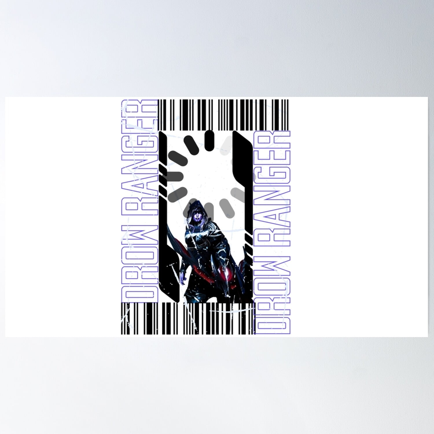 Dota 2 - Drow Ranger Street Wear 3 Poster Wall Art, Modern Wall Decor ...
