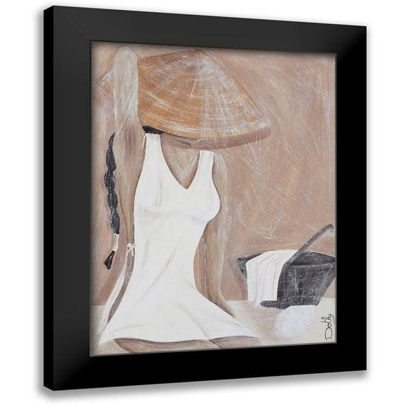 Dothy 19x24 Black Modern Framed Museum Art Print Titled - La toilette ...