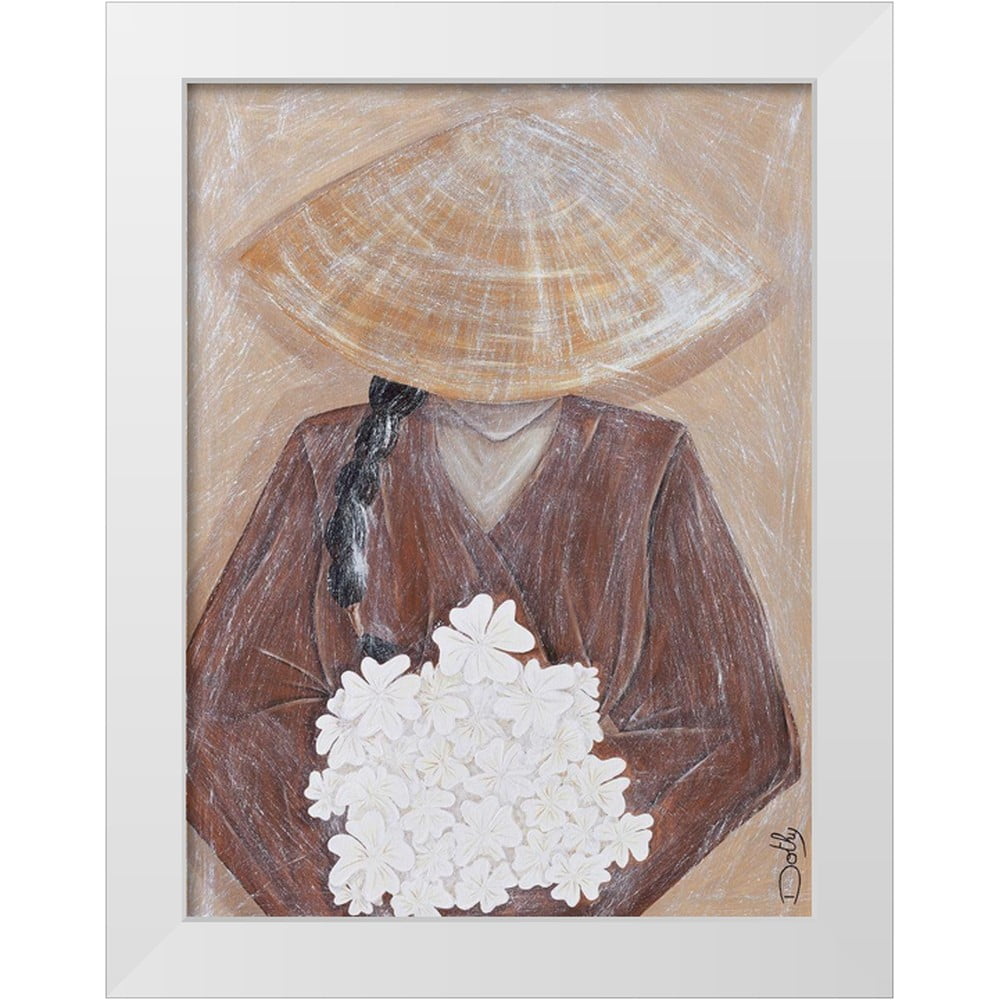 Dothy 19x24 White Modern Wood Framed Museum Art Print Titled - Le ...