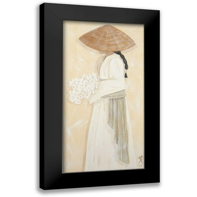 Dothy 9x14 Black Modern Framed Museum Art Print Titled - La mariee ...