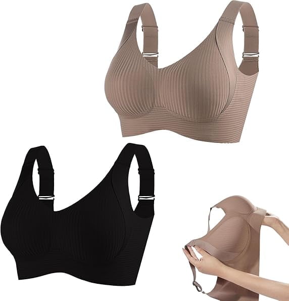 Dotmalls Bras for Older Women, Dotmalls Invisible Lift Bra, Floralshe ...