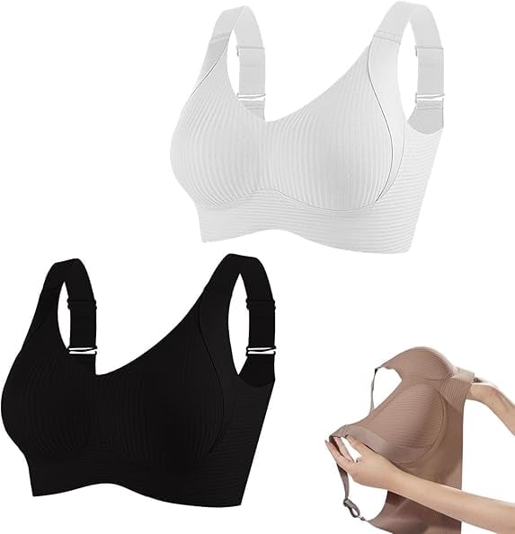 Dotmalls Bras for Older Women, Dotmalls Invisible Lift Bra, Floralshe ...