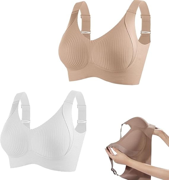 Dotmalls Bras for Older Women, Dotmalls Invisible Lift Bra, Floralshe ...