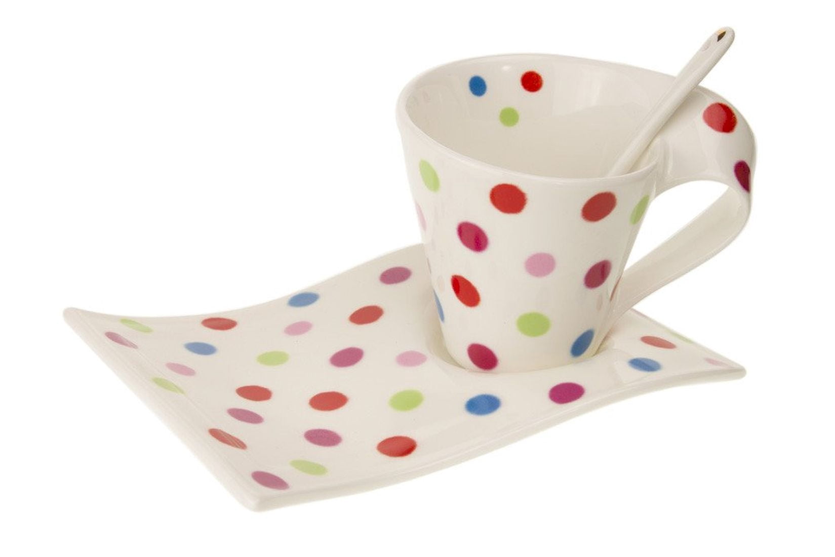 Dots Cup and Saucer Set - Walmart.com