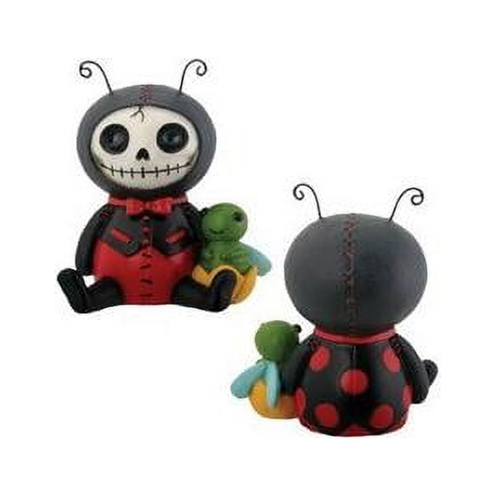 Dots Ladybug Furry Bones Statue - Walmart.com