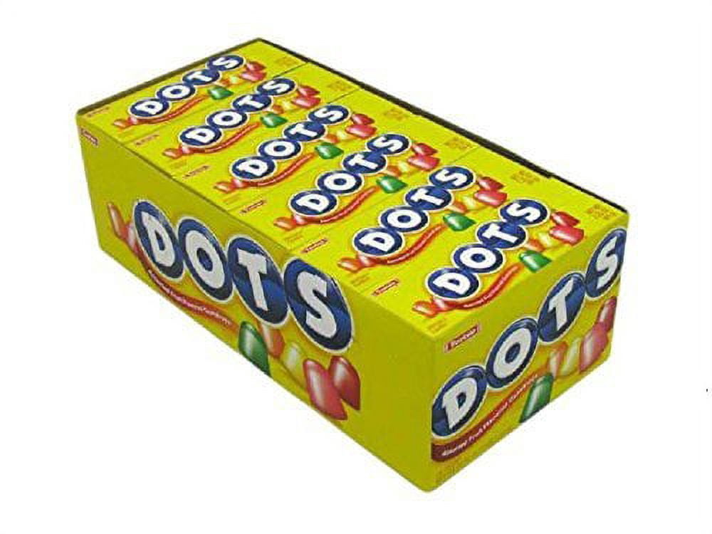 Dots Original Candy, Assorted Flavors, 2.25-Ounce Boxes (Pack of 24 ...
