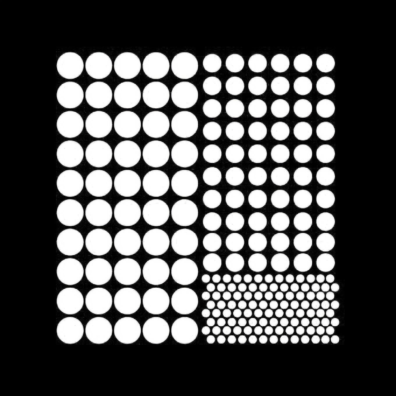 Dots Vinyl Graphic Sheet - Large - White - Walmart.com