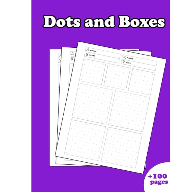 Dots and Boxes: Classic Strategy Game - Traveling & Holidays game Book ...