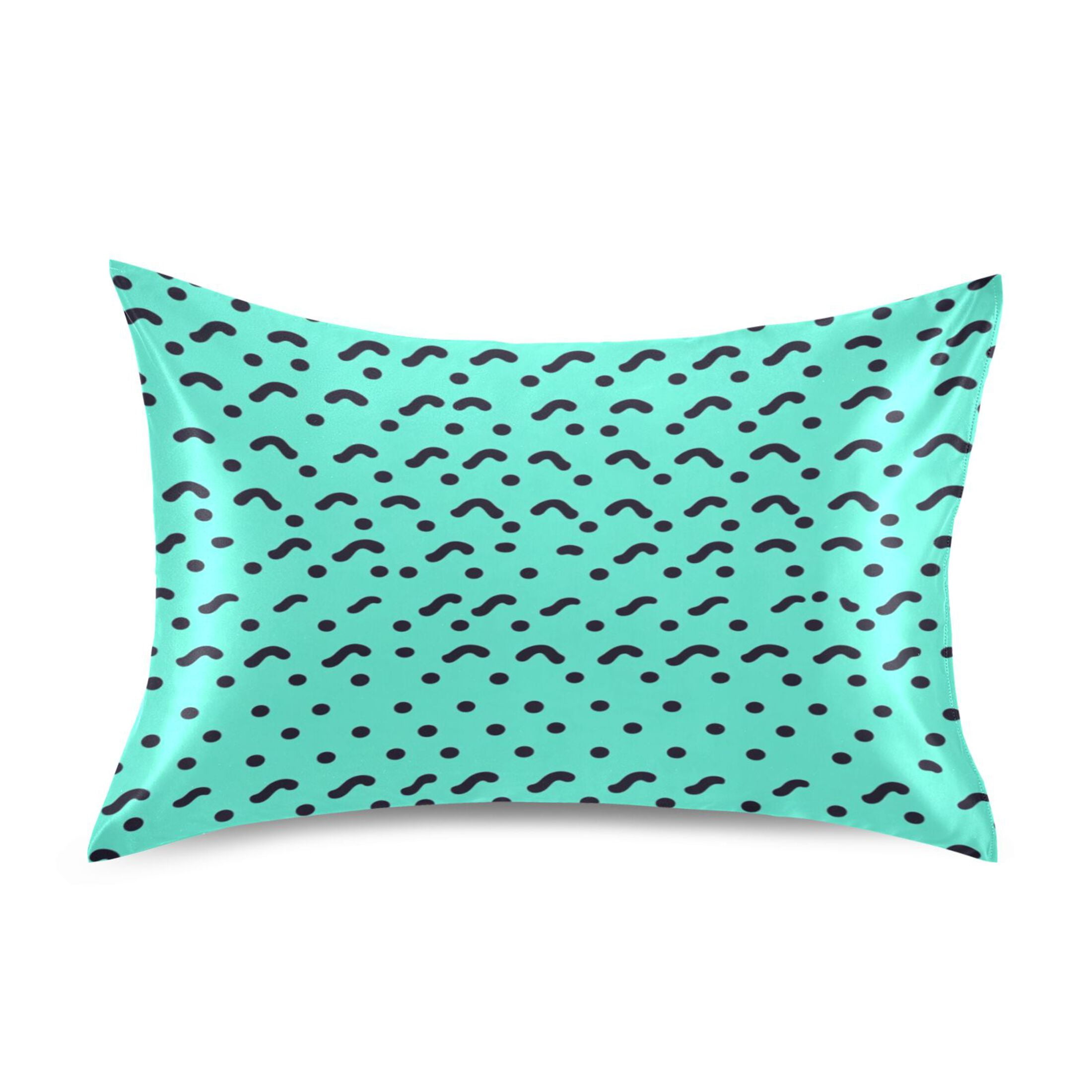 Dotted Waves Pillowcase Standard Size Luxury Silky Soft Wrinkle ...