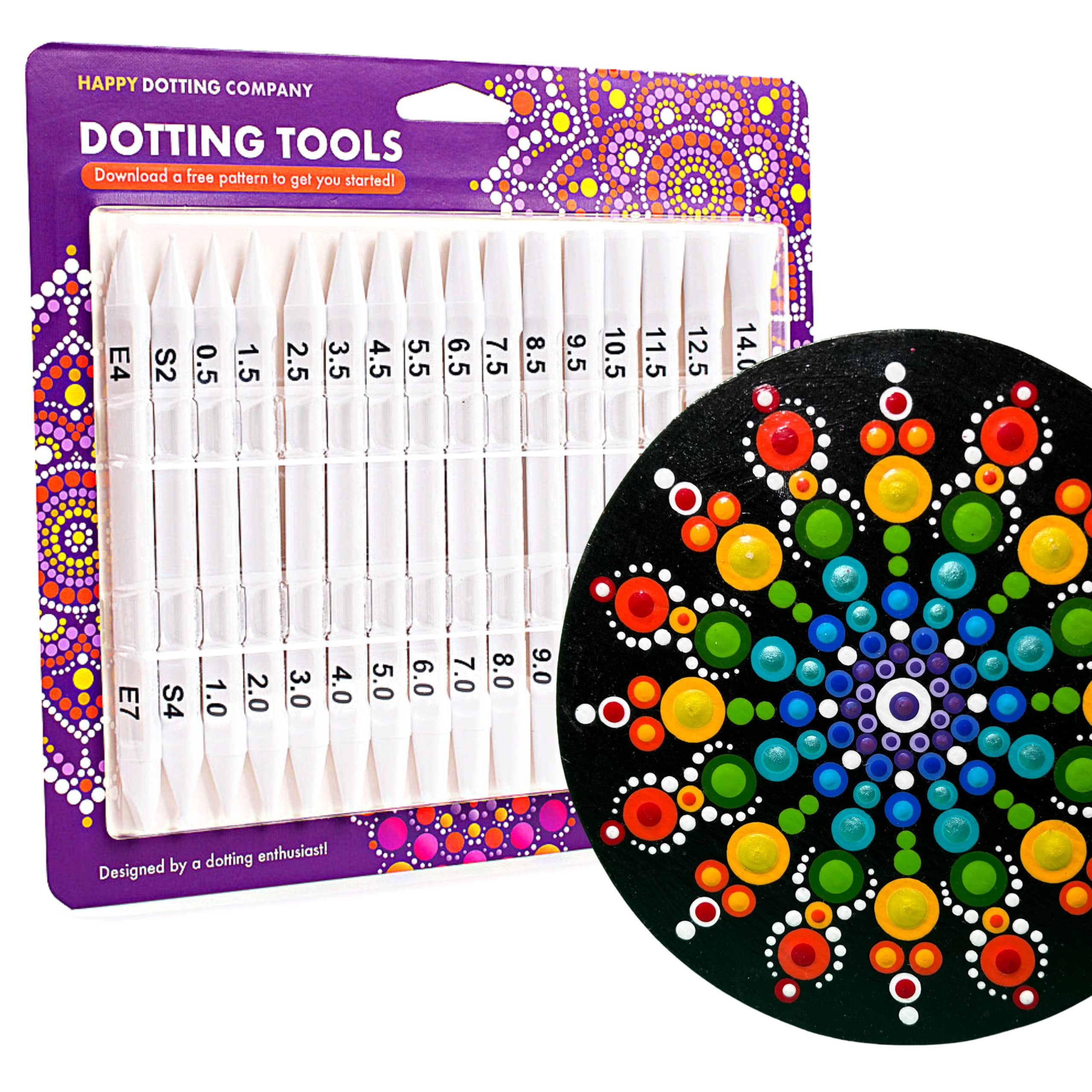 Dotting Tools for Painting Mandalas - Happy Dotting Company - Double ...