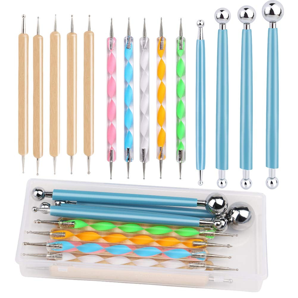 Dotting Tools Set, 14 Pcs Ball Styluses with Storage Box, Dotting Tools ...
