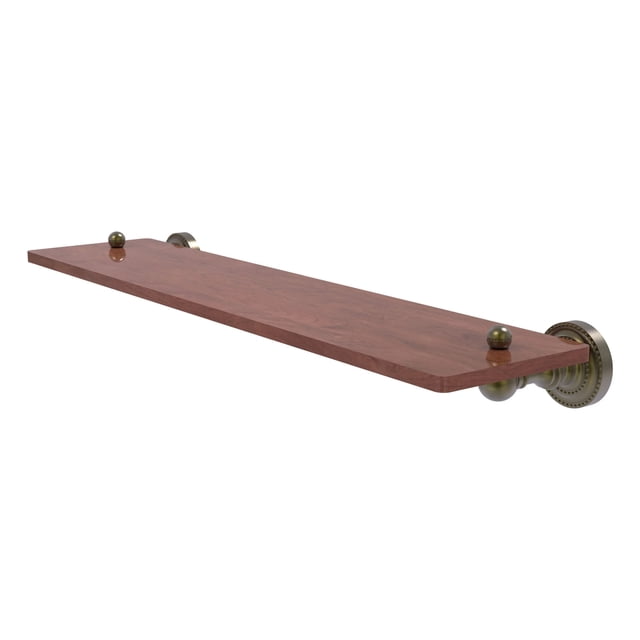 Dottingham Collection 22 Inch Solid IPE Ironwood Shelf - Walmart.com