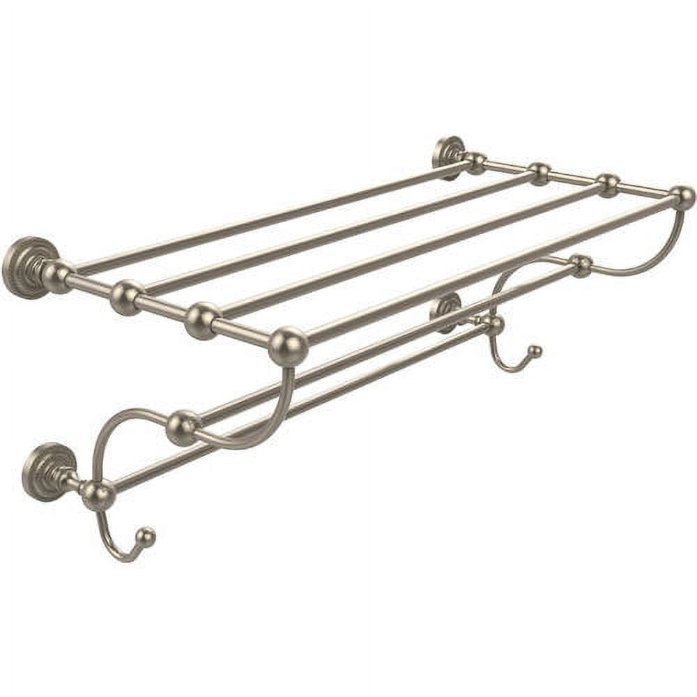 Dottingham Collection Train Rack Towel Shelf - Antique Pewter / 36 Inch ...