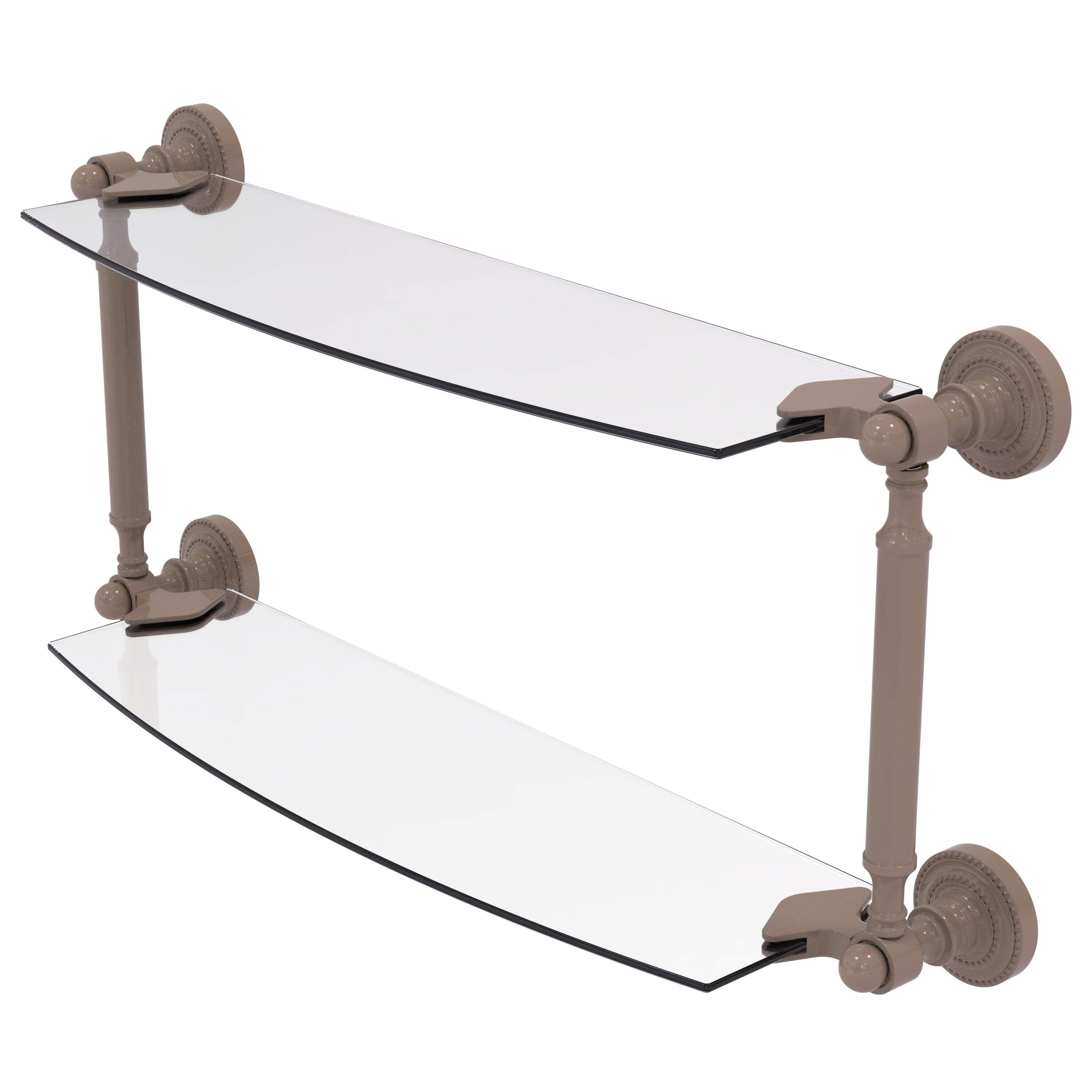 Dottingham Collection Two Tiered Glass Shelf - Walmart.com