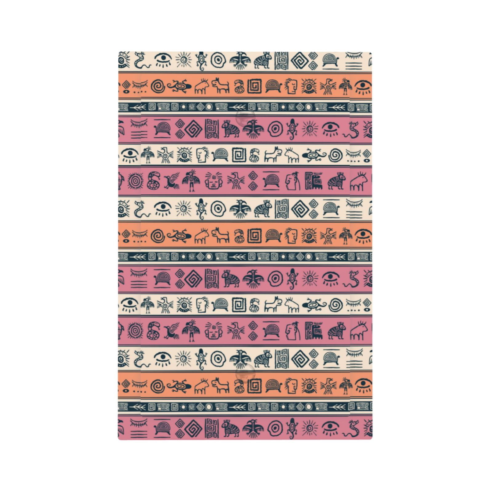 DouZhe 1-Gang Blank Wallplate, Vintage Egypt Style Symbols Decorative ...