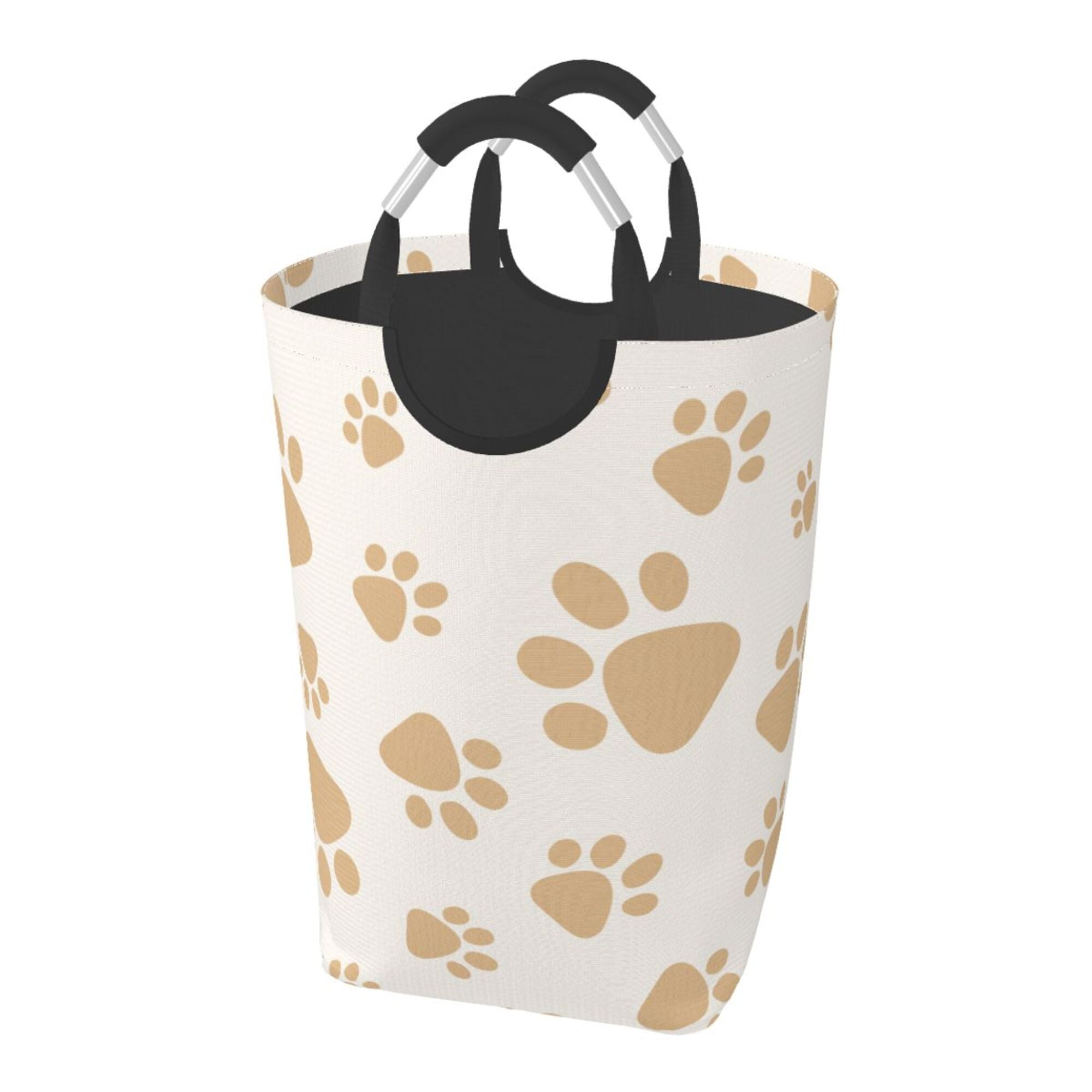 DouZhe 50L Rectangular Laundry Basket, Cute Paws Claw Print Animal ...