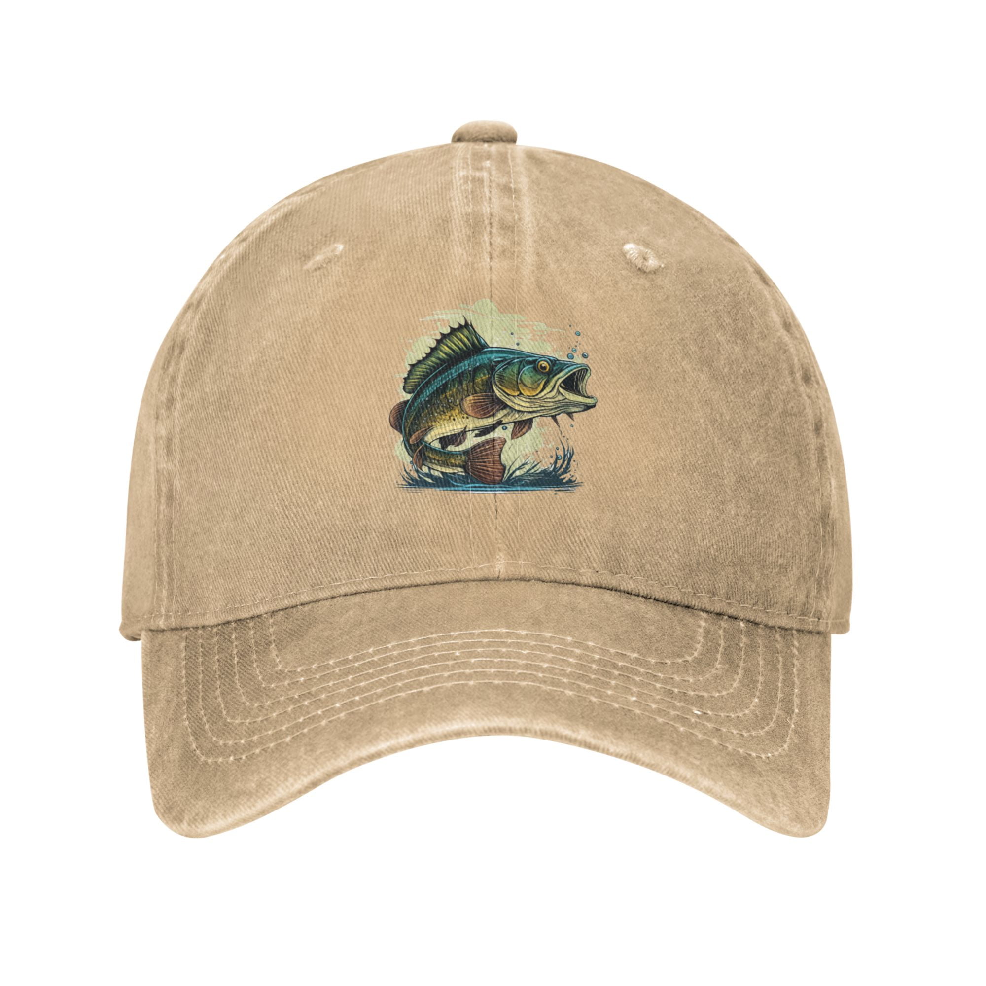DouZhe Adjustable Washed Cotton Baseball Cap - Cartoon Fashion Fishing ...