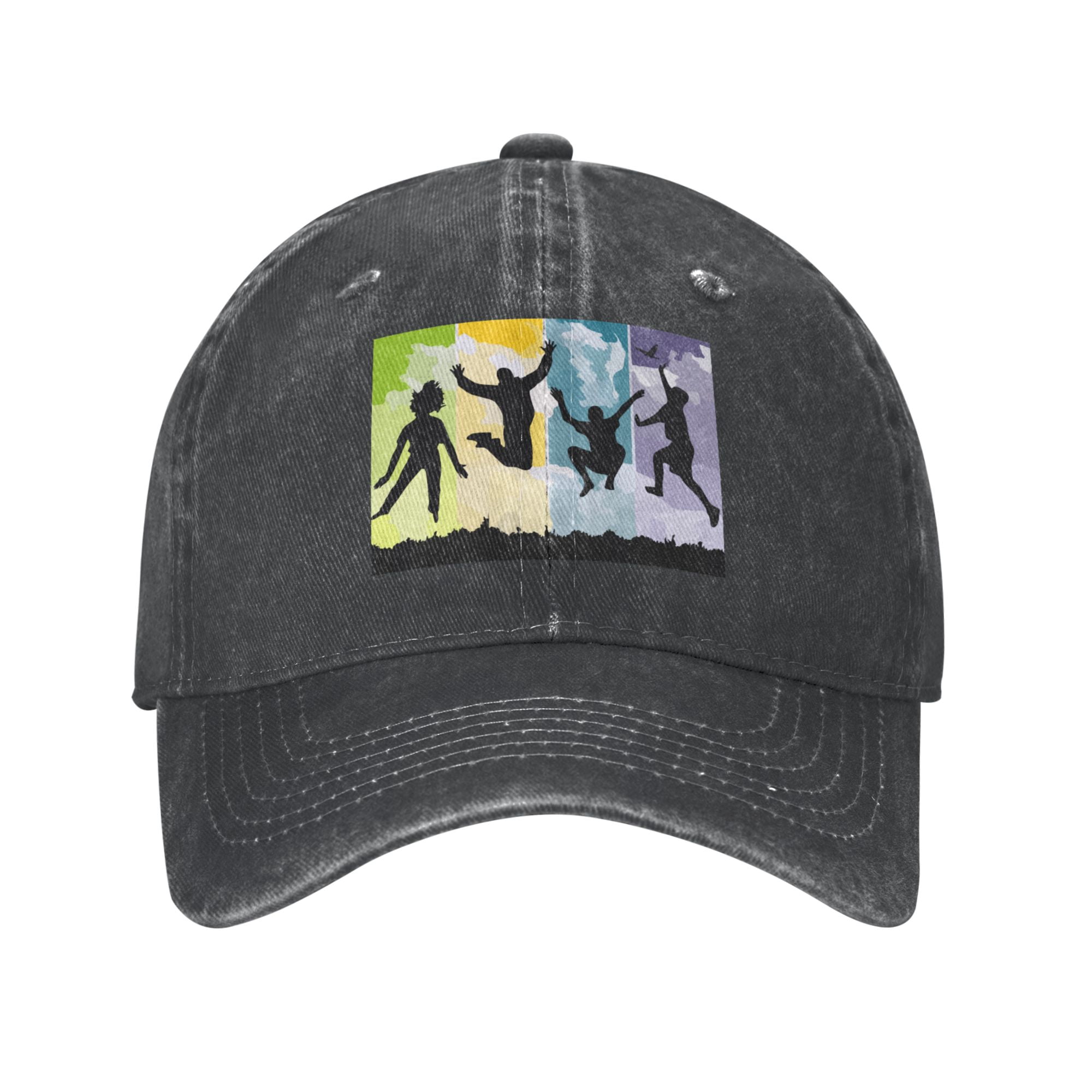 DouZhe Adjustable Washed Cotton Baseball Cap - Freedom Jump Dance ...
