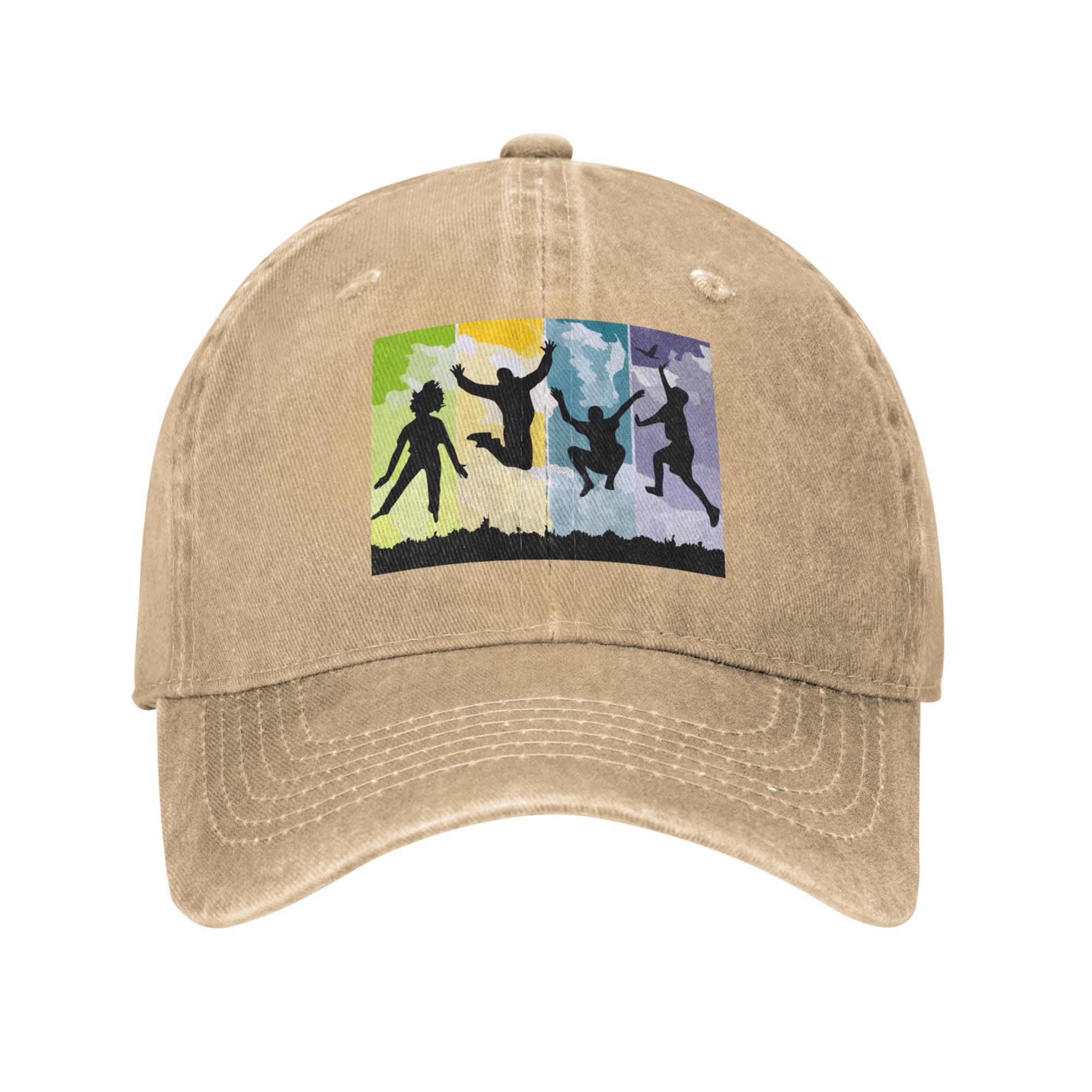 DouZhe Adjustable Washed Cotton Baseball Cap - Freedom Jump Dance ...