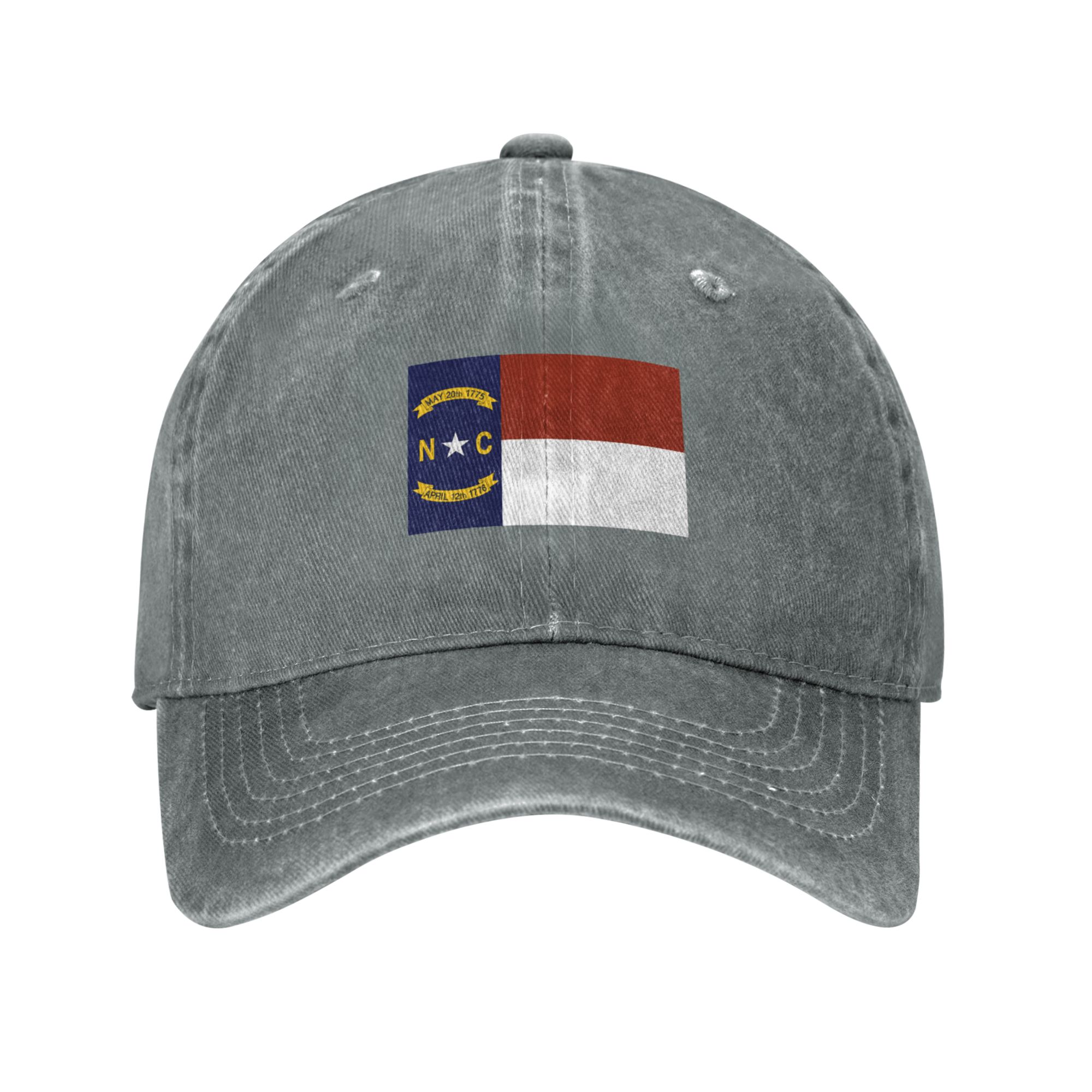 DouZhe Adjustable Washed Cotton Baseball Cap - North Carolina State ...