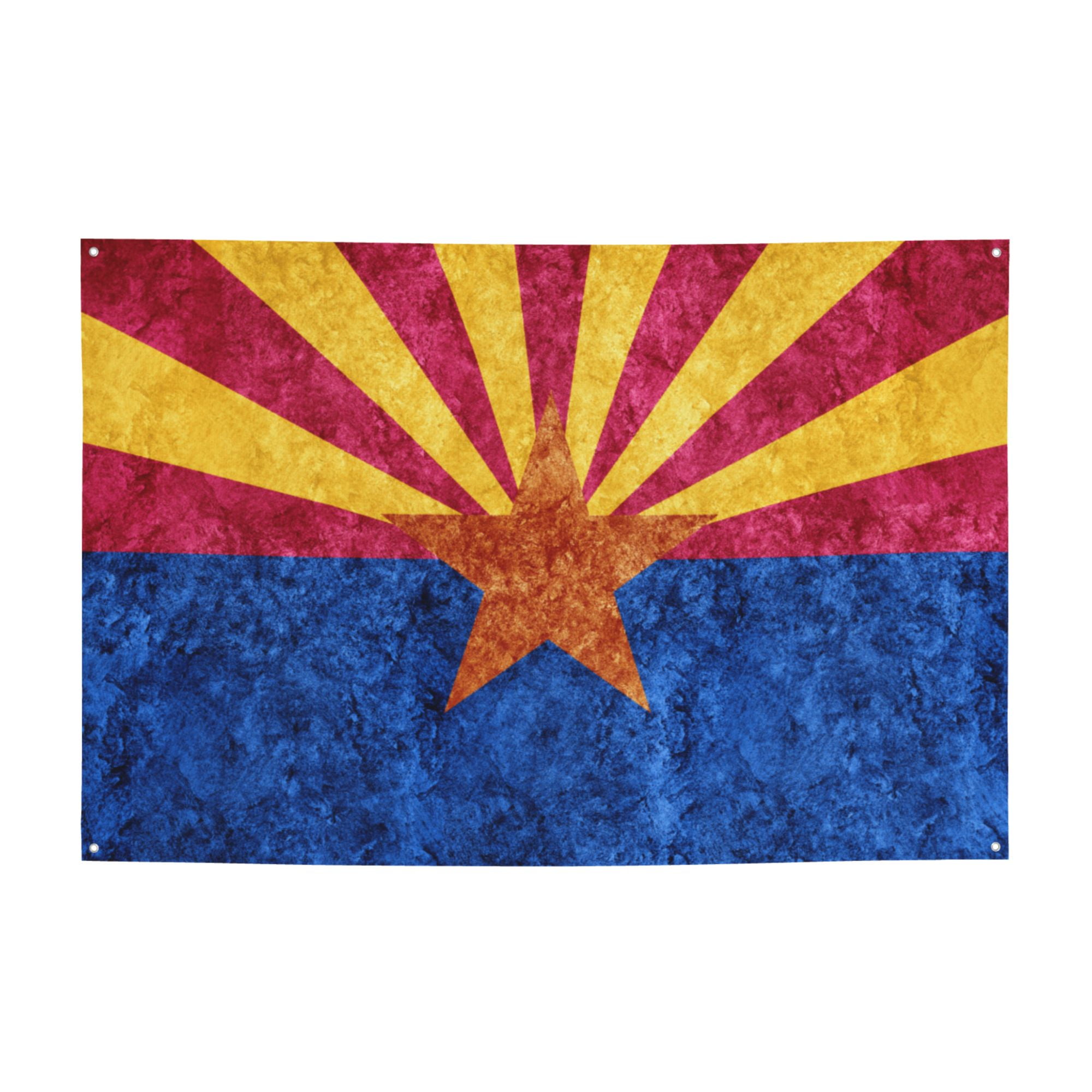 DouZhe Arizona State Flag Patriotic Sign Banner, Hanging Banners ...