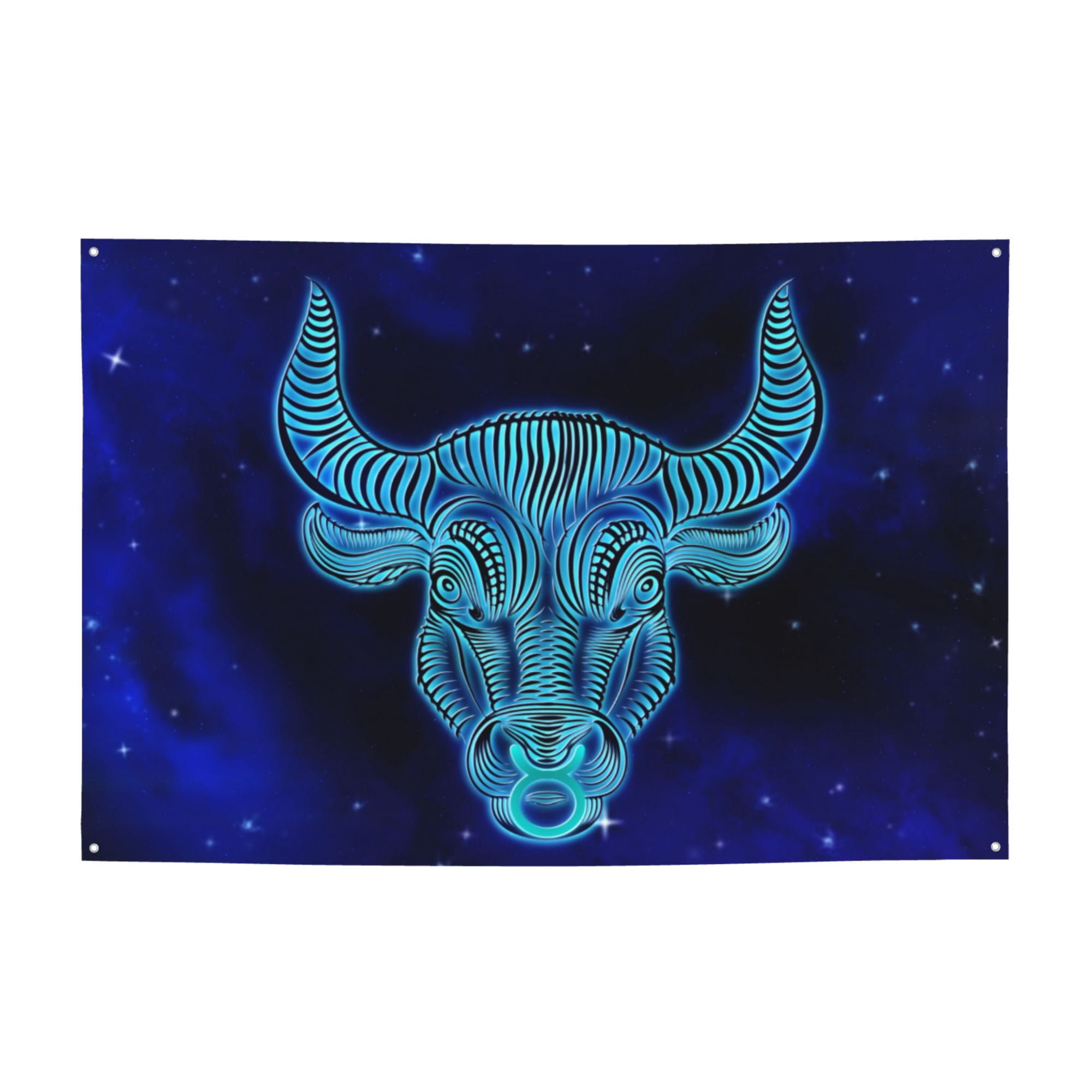 DouZhe Bull Horoscope Zodiac signs Sign Banner, Constellation Star Sign ...