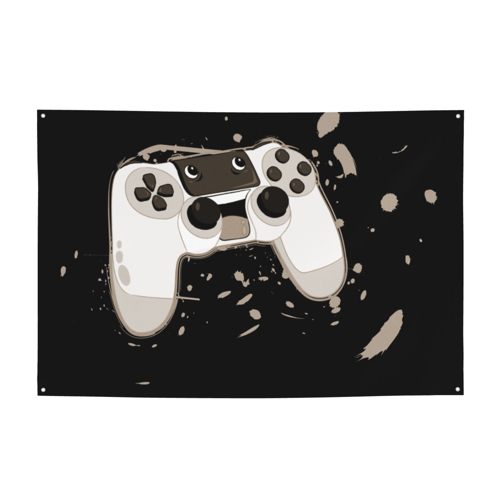 DouZhe Gamer Controller Sign Banner, Retro Gaming Room Hanging Banners ...