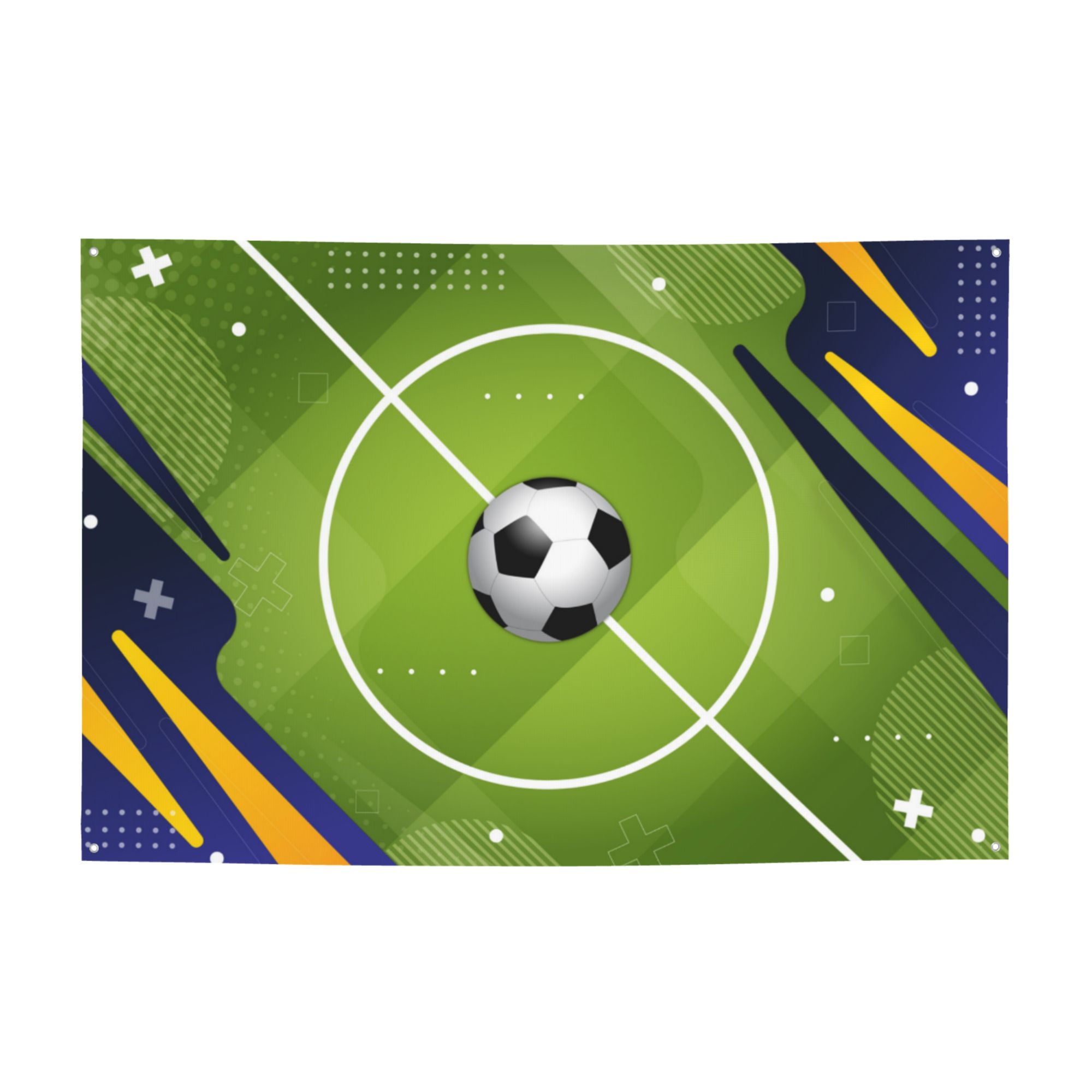 DouZhe Gradient Football Field Sports Sign Banner, Hanging Banners ...