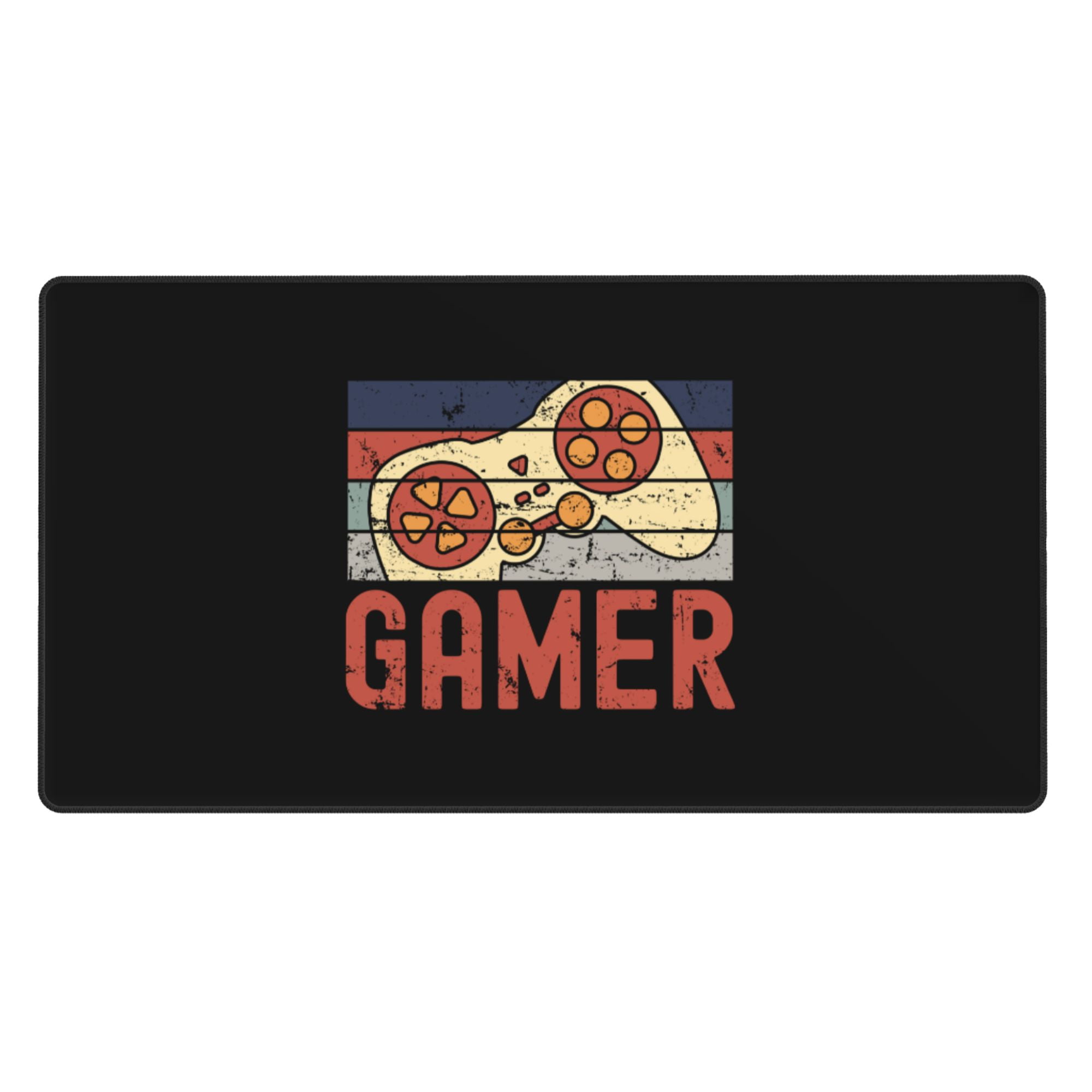 DouZhe Large Mouse Pad, Fun Gamepad Gamer Non-Slip Waterproof Rubber ...