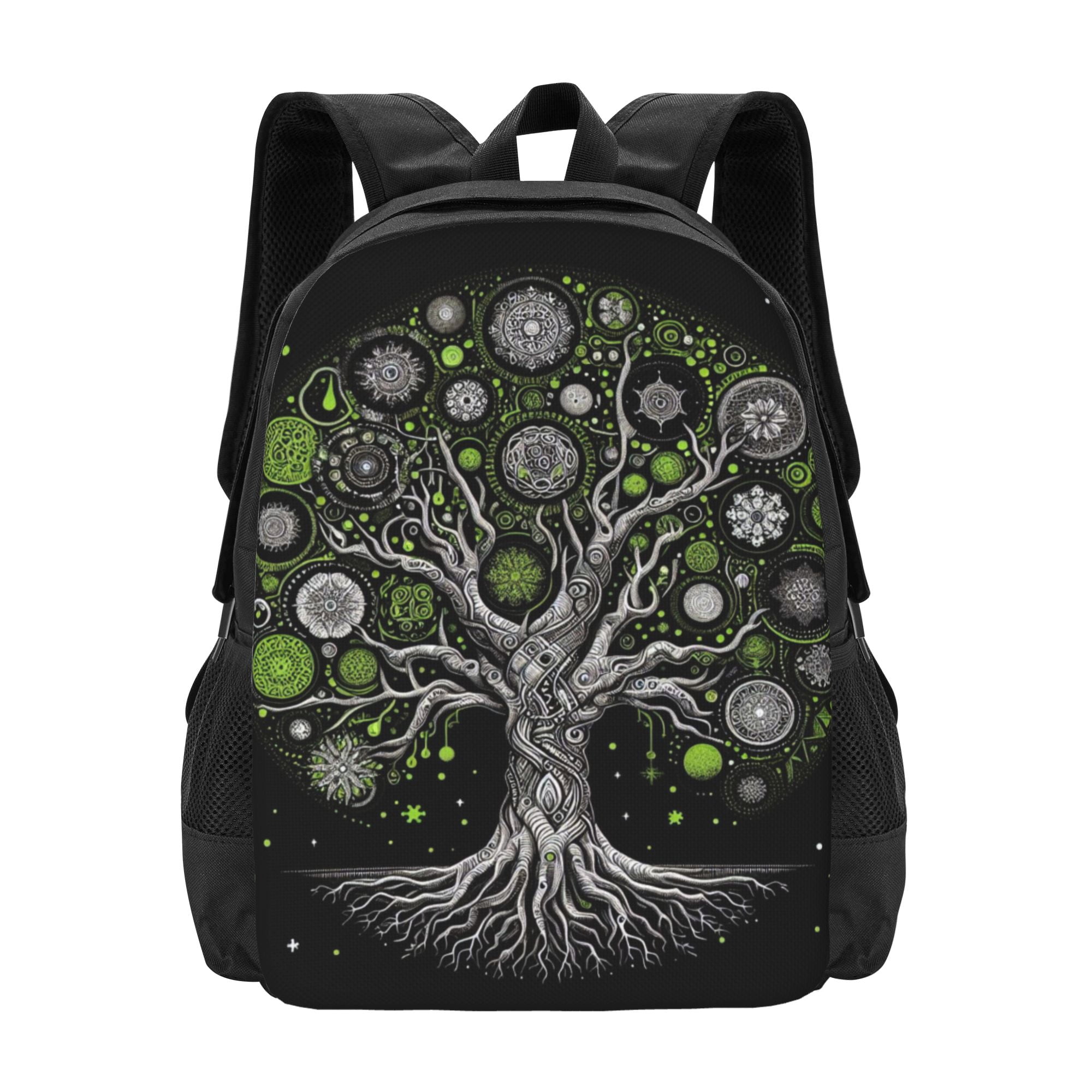 DouZhe Lightweight Backpack, Fantasy Tree of Life Prints Travel Outdoor ...