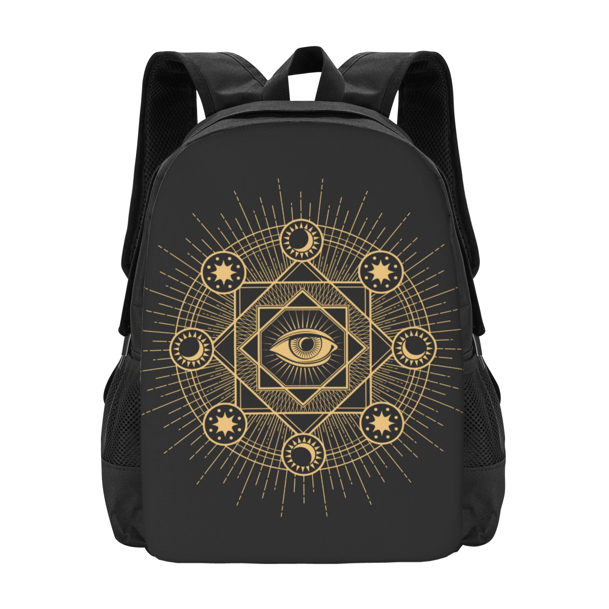 DouZhe Lightweight Backpack, Occult Eye of Providence Prints Travel ...